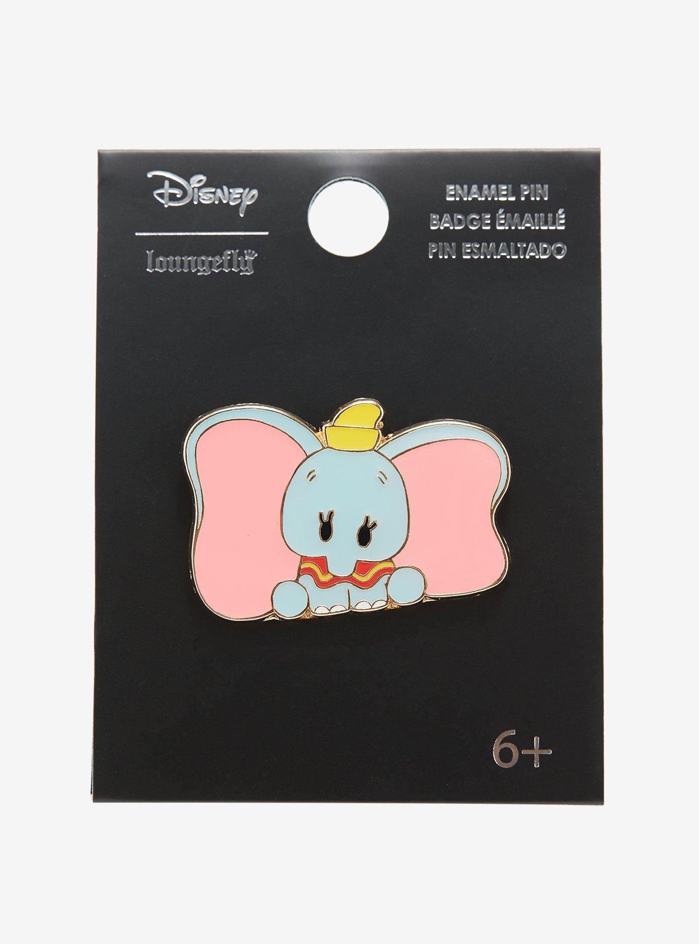 Loungefly Disney Dumbo Chibi Dumbo Enamel Pin - BoxLunch Exclusive ...