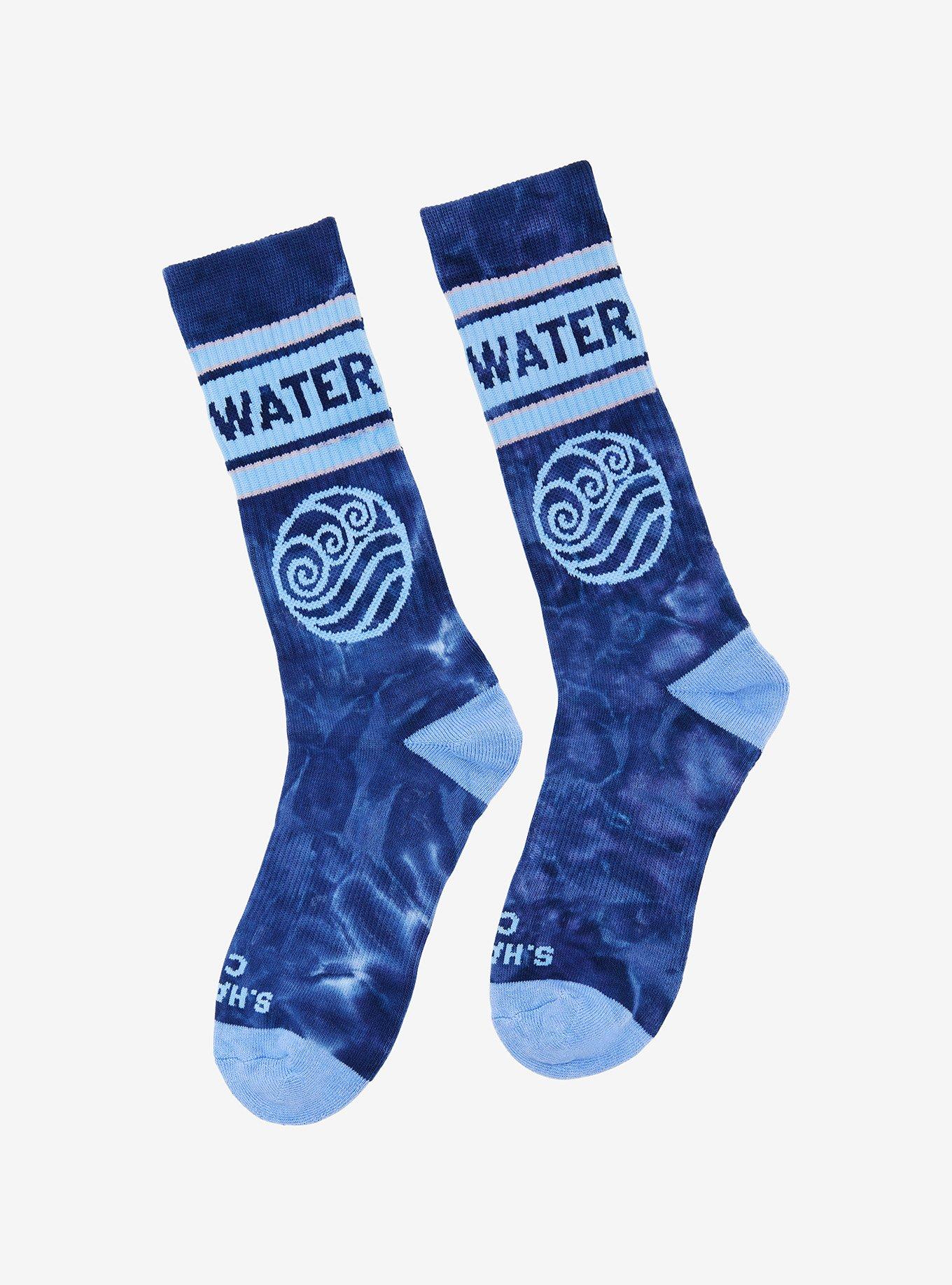 Avatar: The Last Airbender Waterbender Crew Socks - BoxLunch Exclusive ...