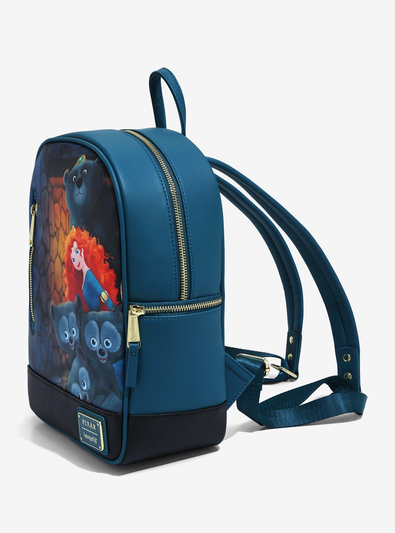 Loungefly Disney Pixar Brave Merida & DunBroch Bears Mini Backpack ...