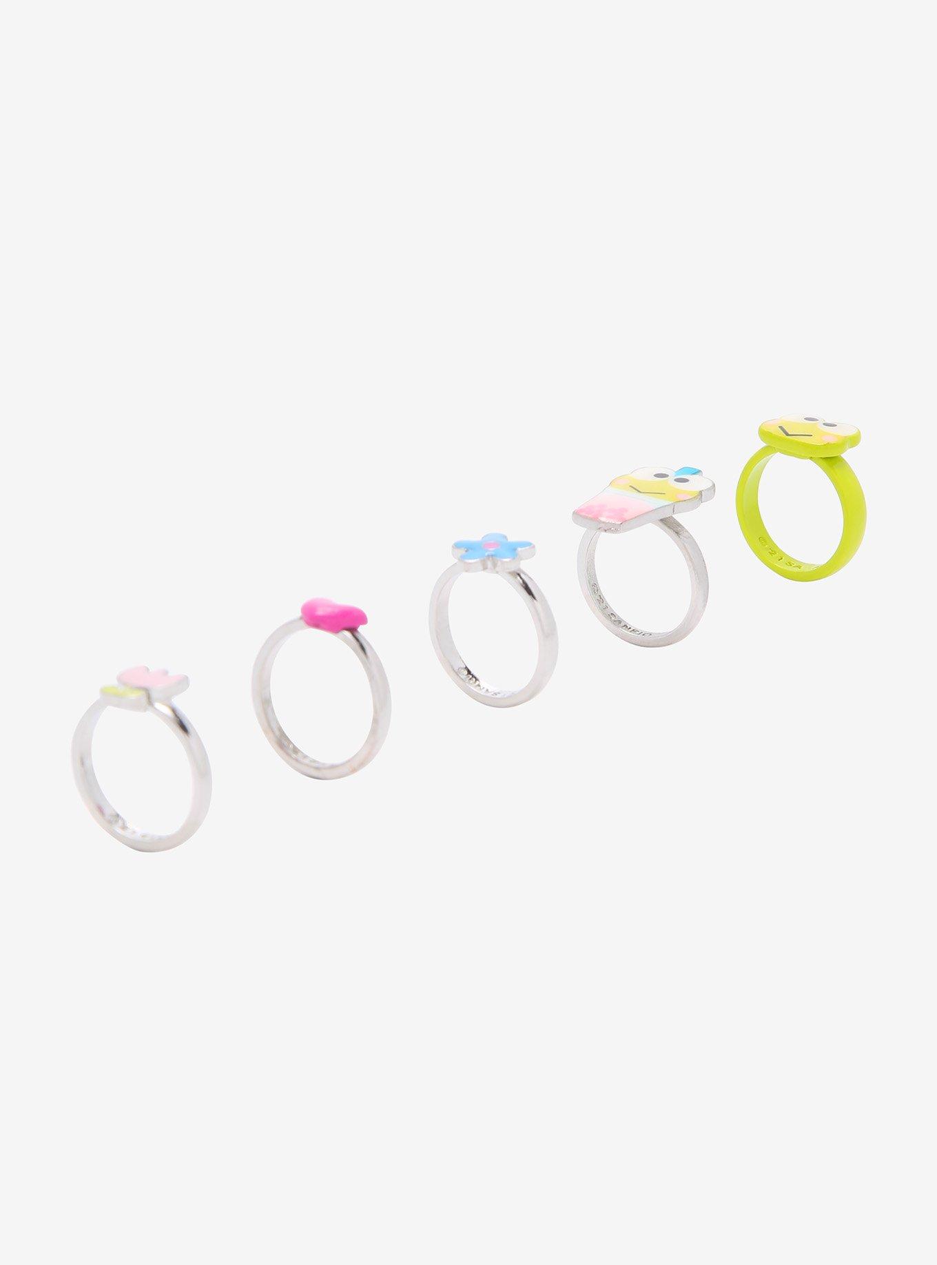 Keroppi Boba Ring Set | Hot Topic