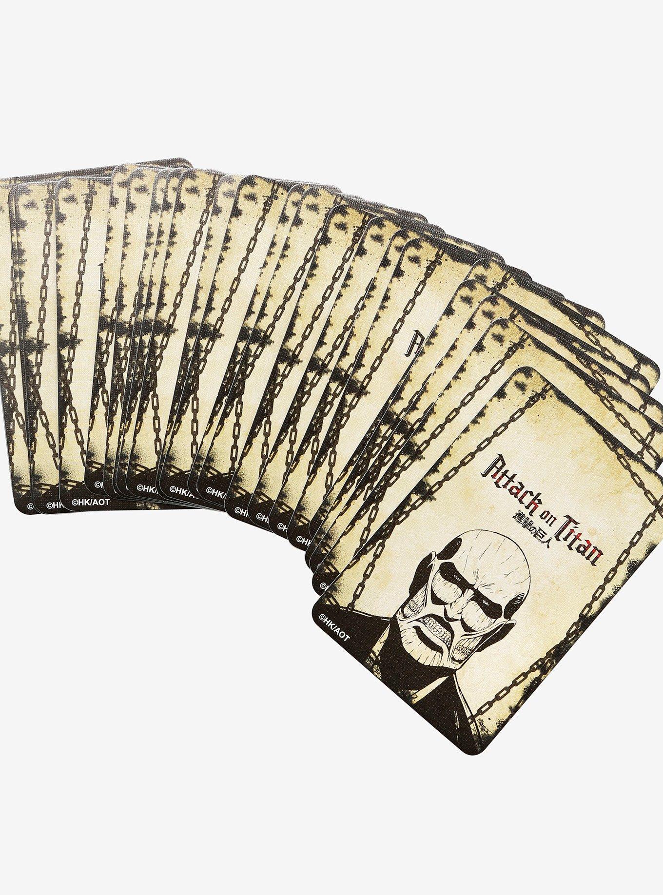 Attack on Titan Armed Forces of Eldia Playing Cards | BoxLunch