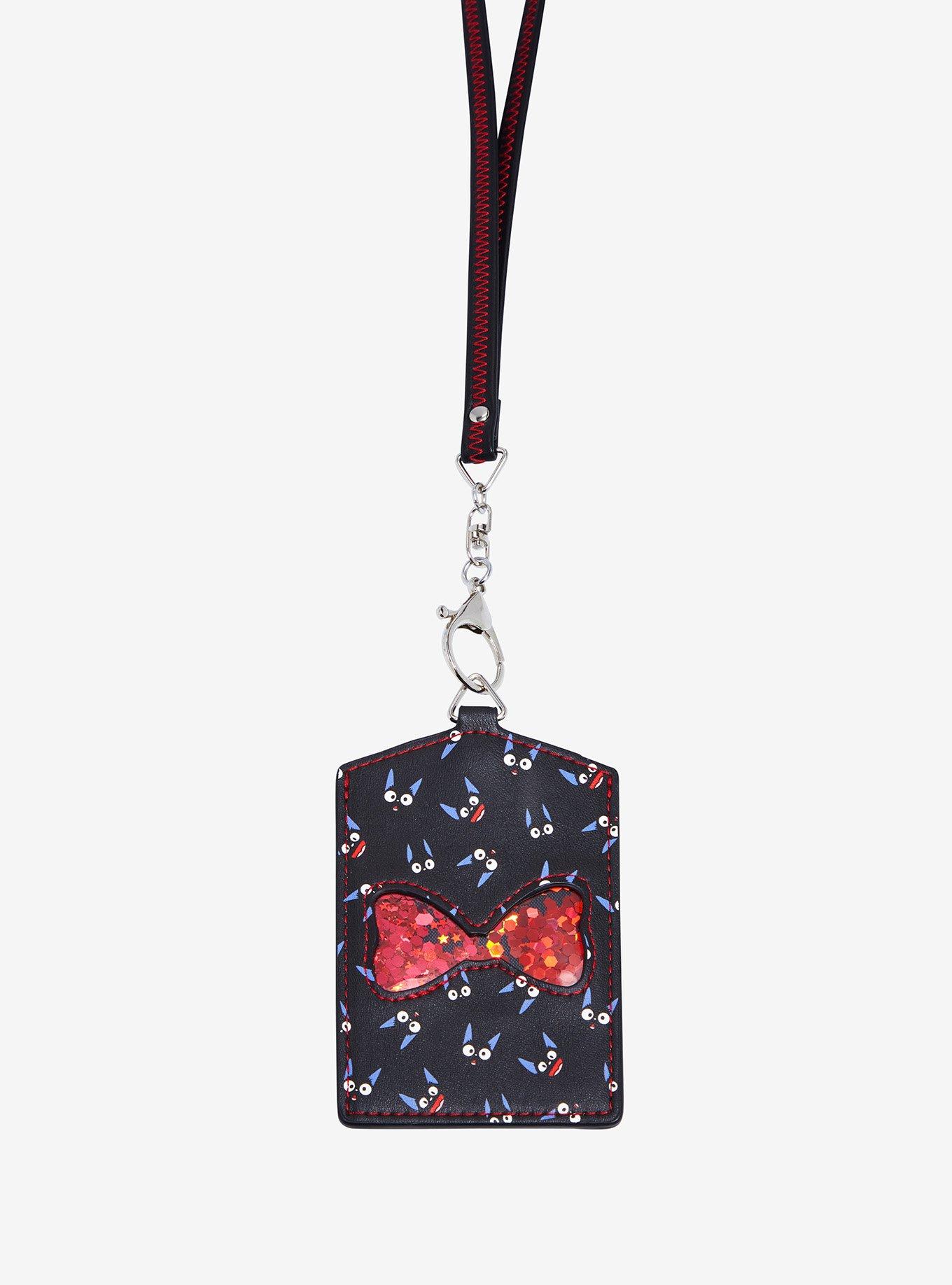 Studio Ghibli Kiki's Delivery Service Jiji & Glitter Bow Lanyard ...