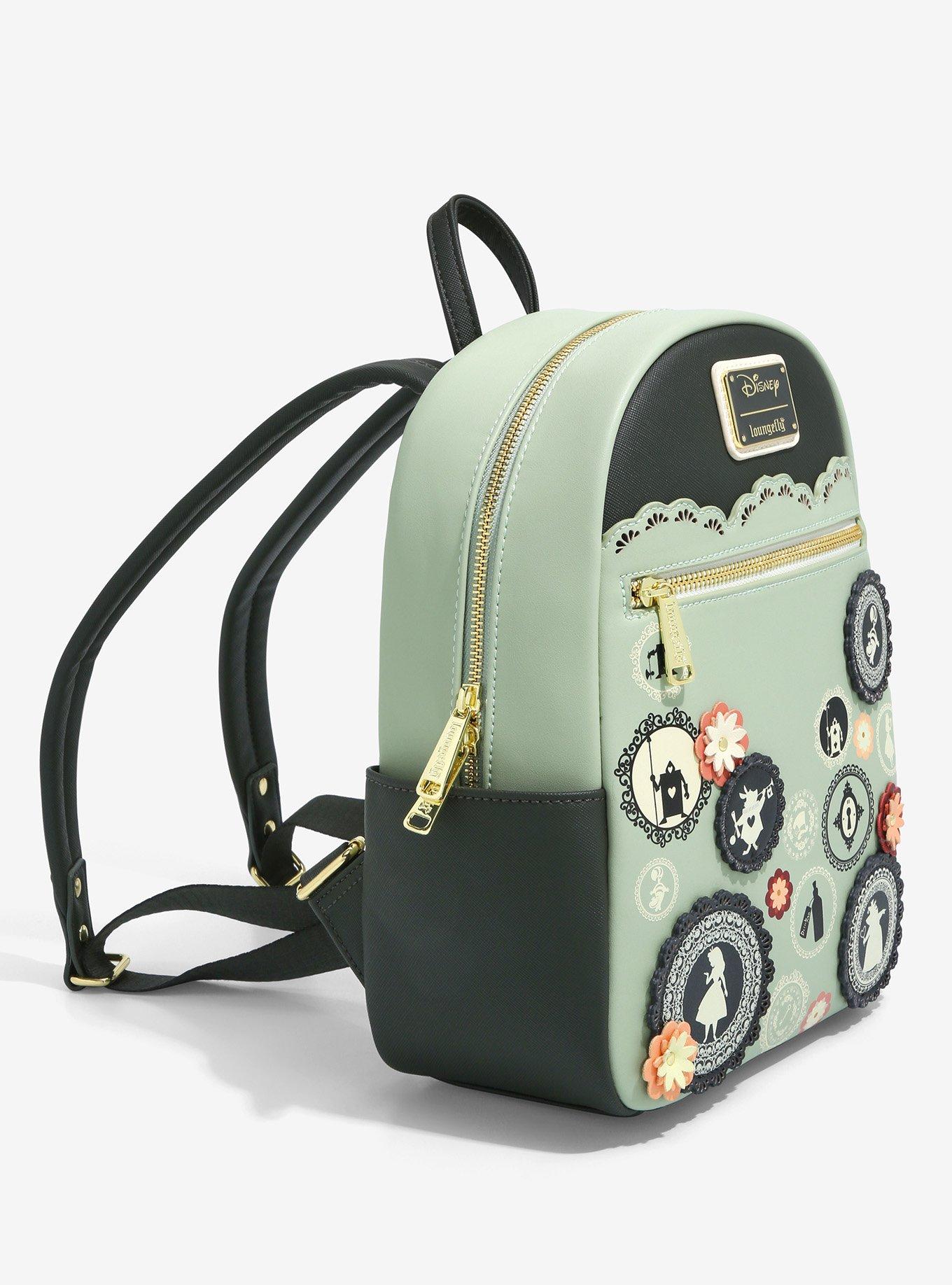 Loungefly Disney Alice in Wonderland Doily Portraits Mini Backpack ...