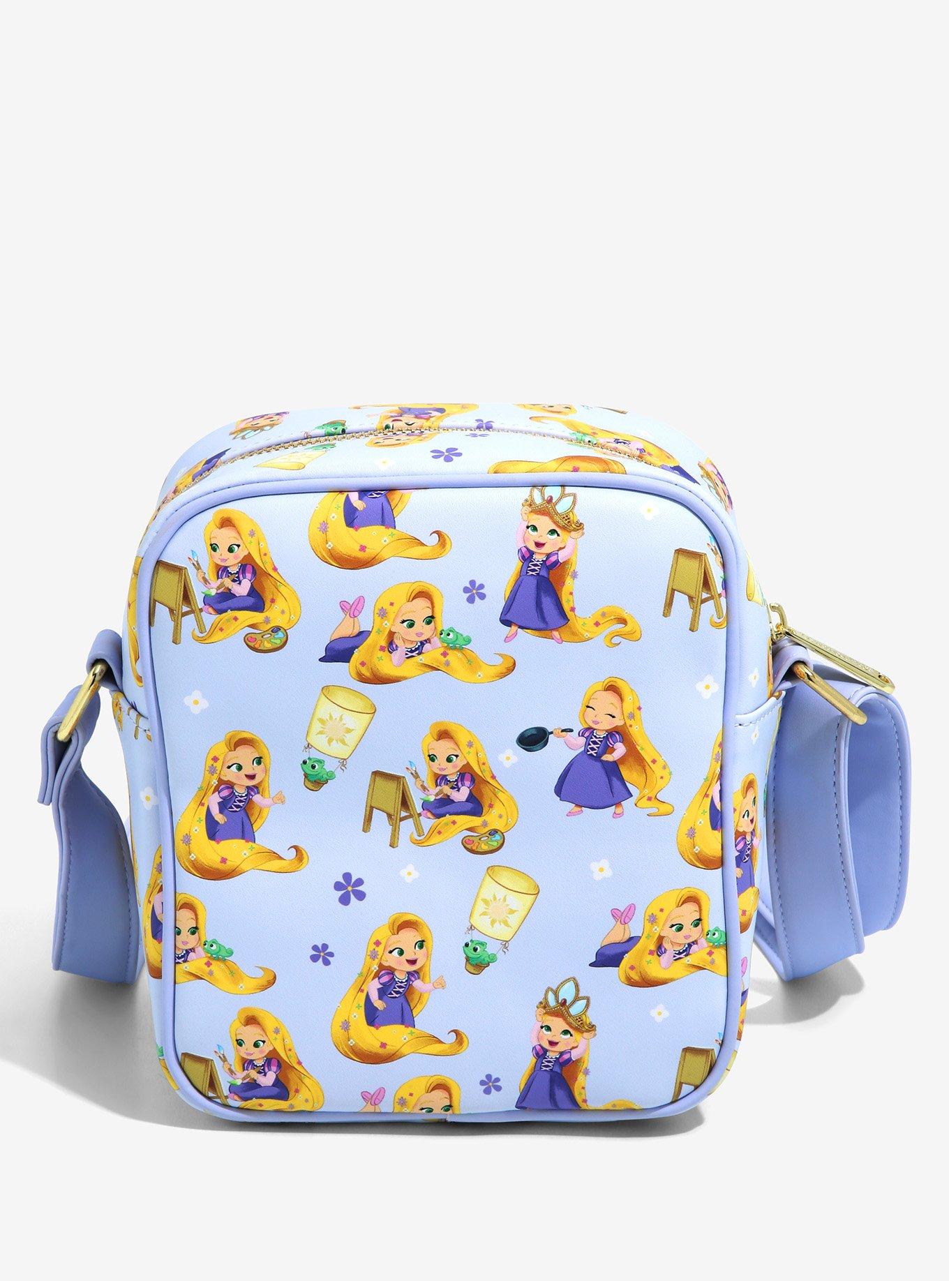 Loungefly Disney Tangled Rapunzel Tiara Crossbody Bag - BoxLunch ...