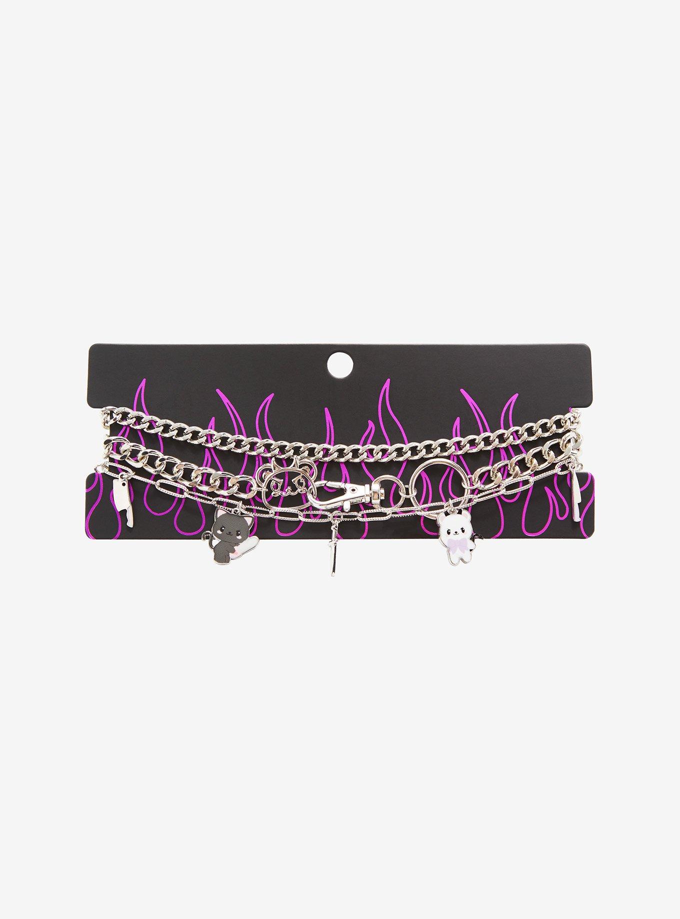 Devilish Cat & Bear Choker Set | Hot Topic