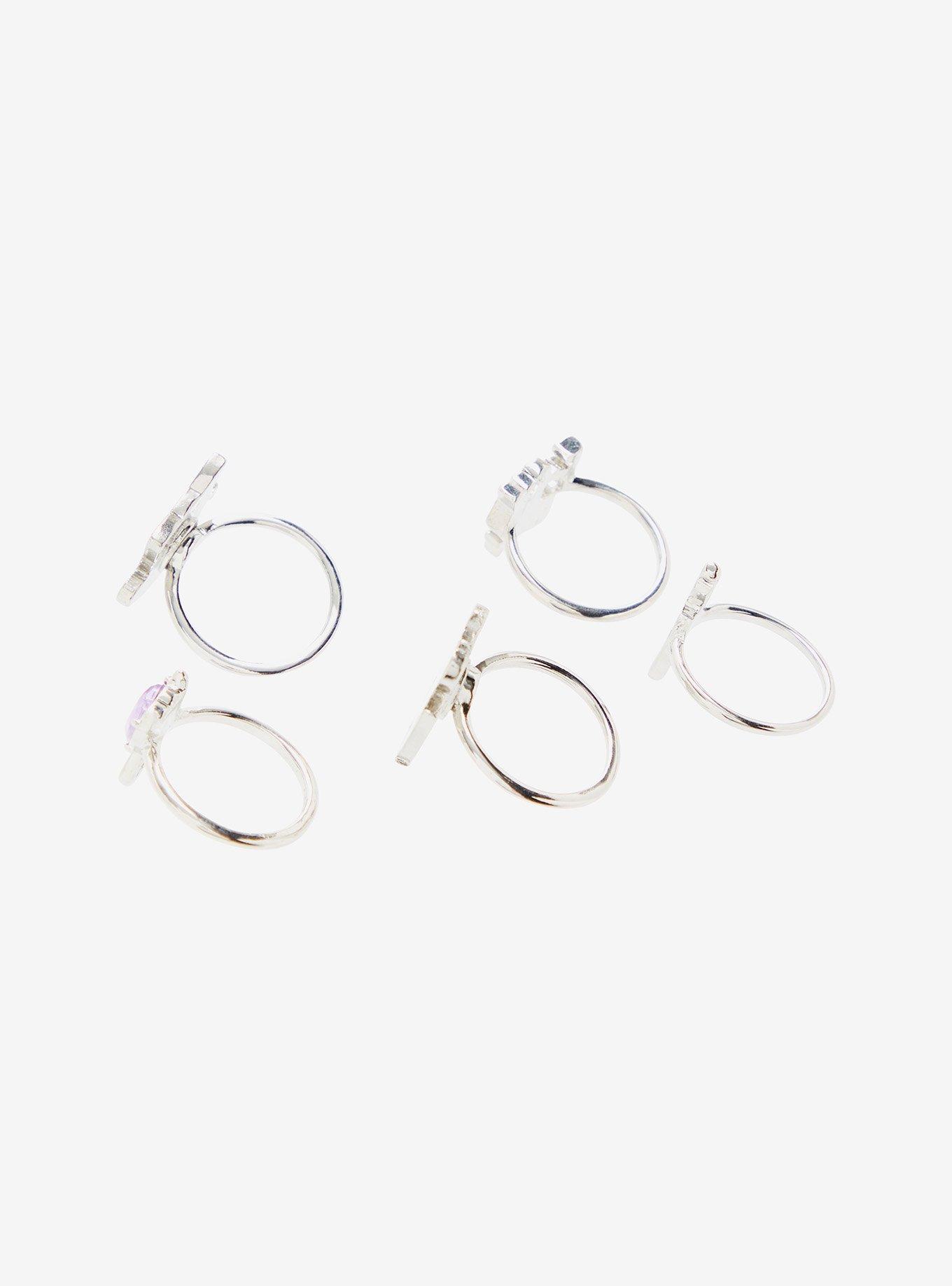 Devilish Cat & Bear Ring Set | Hot Topic