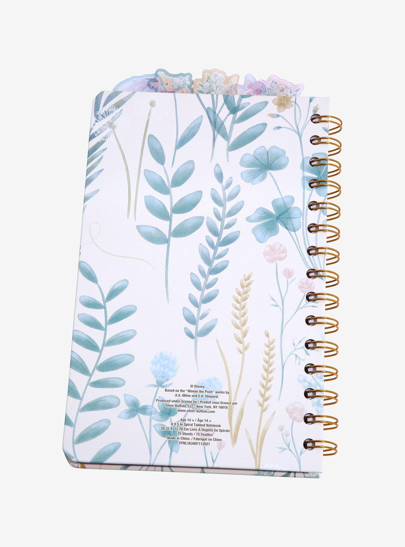 Disney Winnie the Pooh Botanical Tab Journal - BoxLunch Exclusive ...