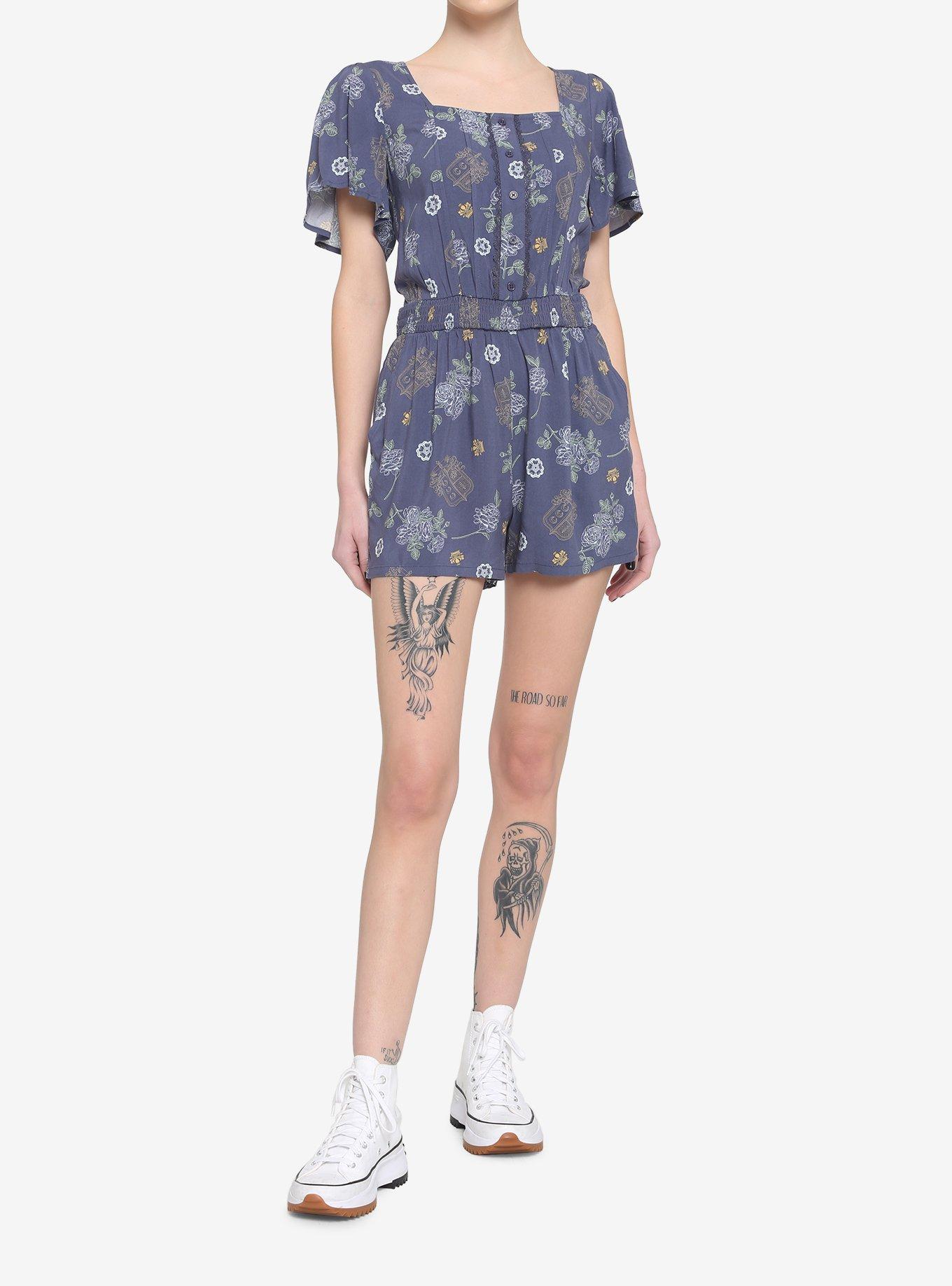 Outlander Floral Romper | Hot Topic