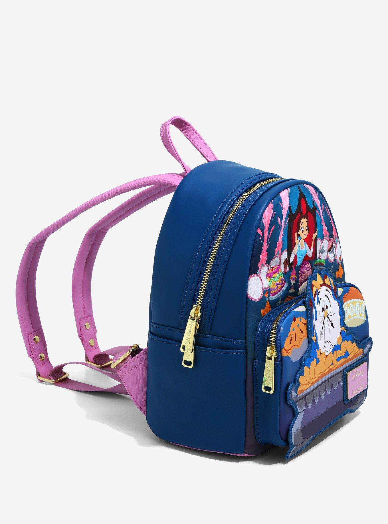 Loungefly Disney Beauty and the Beast Be Our Guest Mini Backpack ...