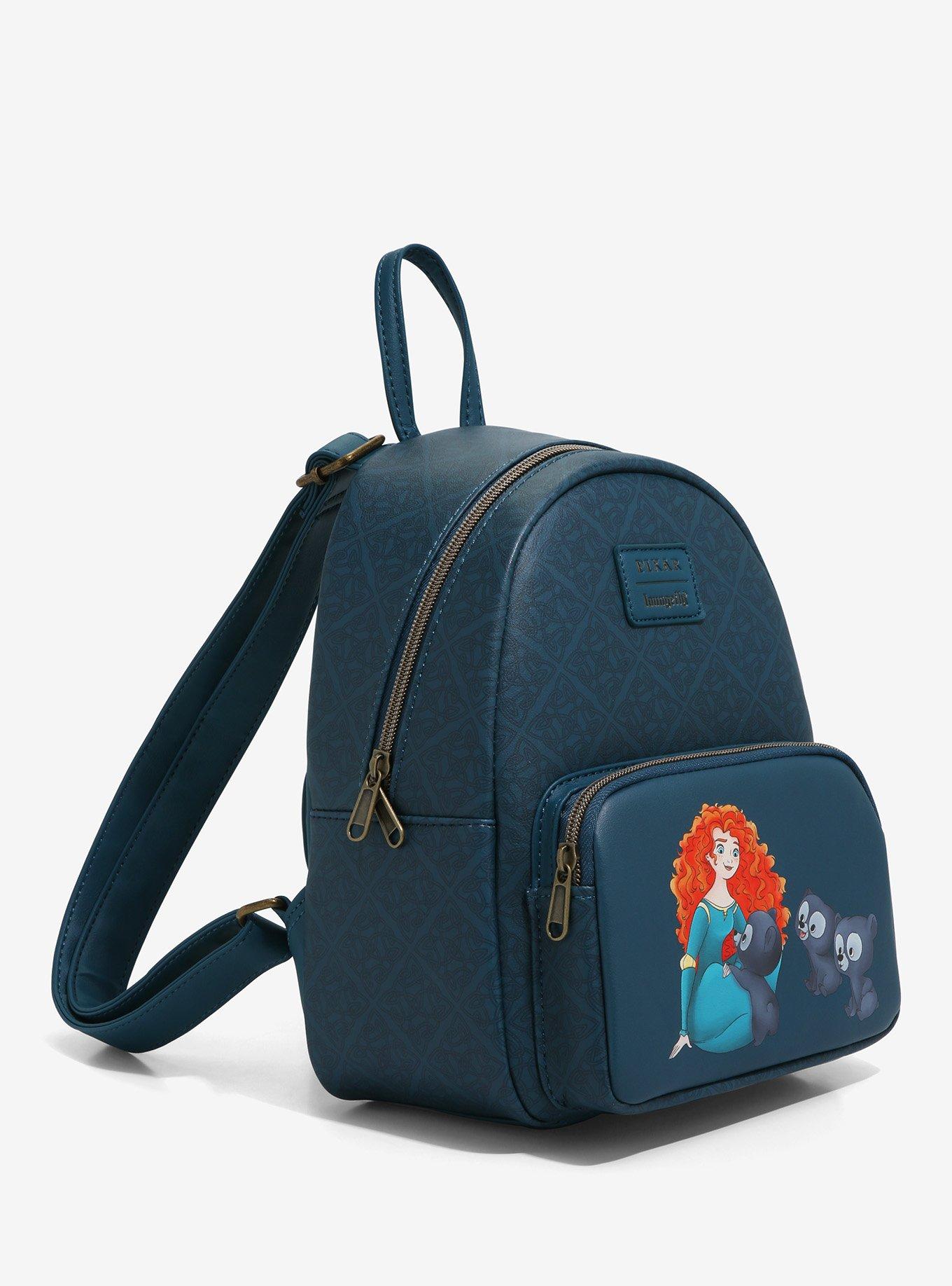 Loungefly Disney Pixar Brave Merida & Bear Brothers Mini Backpack | Hot ...