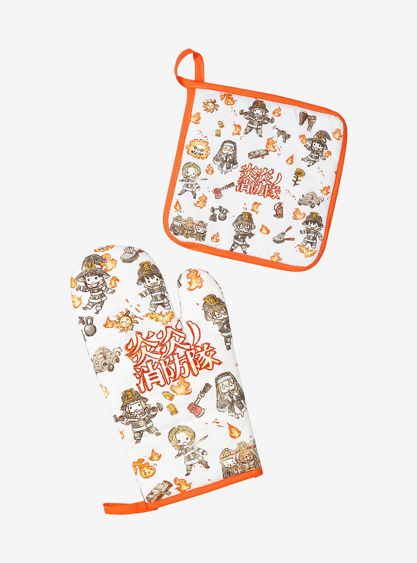 Fire Force Character Doodles Kitchen Set | BoxLunch