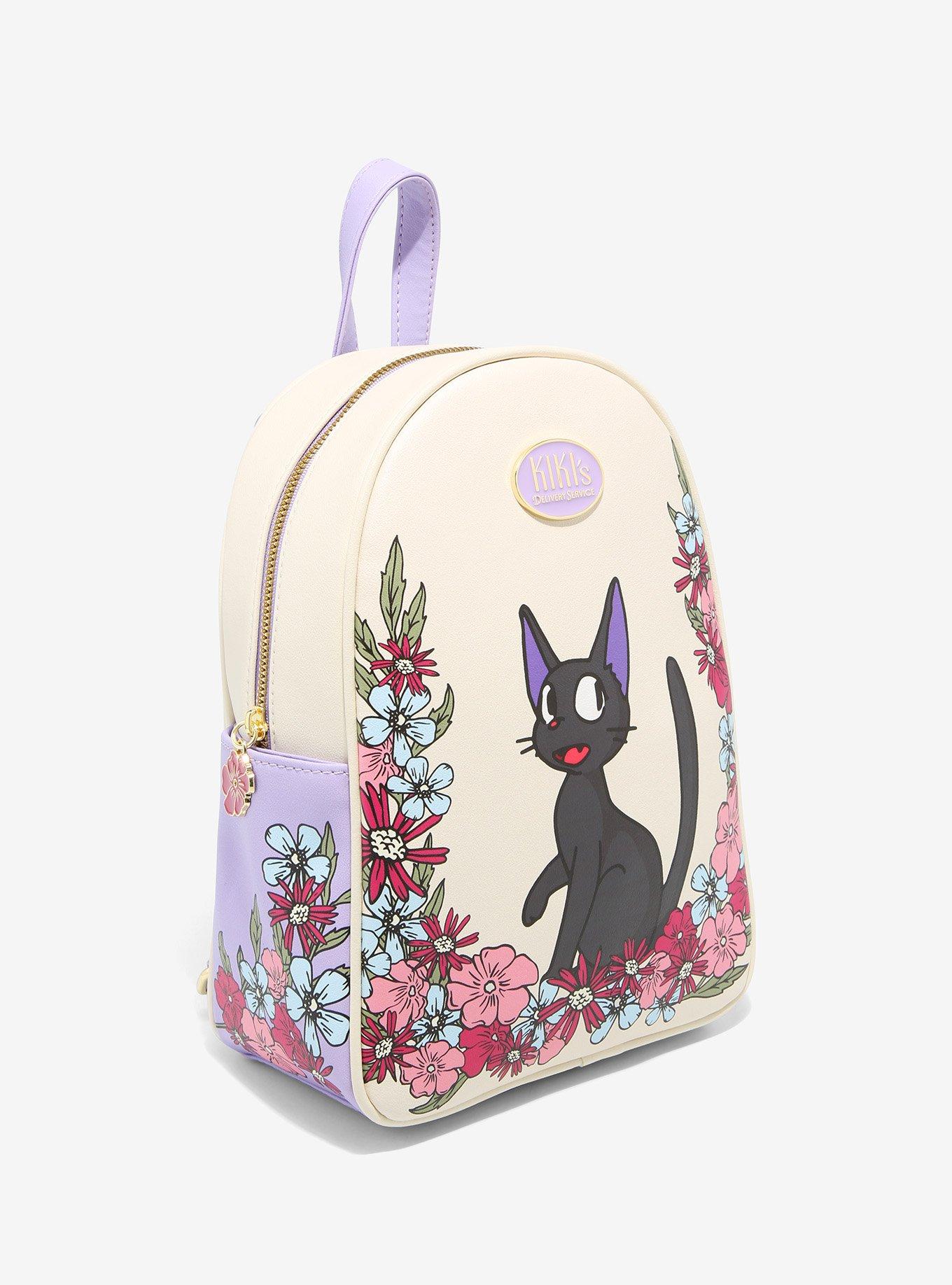 Studio Ghibli Kiki's Delivery Service Jiji Sakura Mini Backpack | Hot Topic
