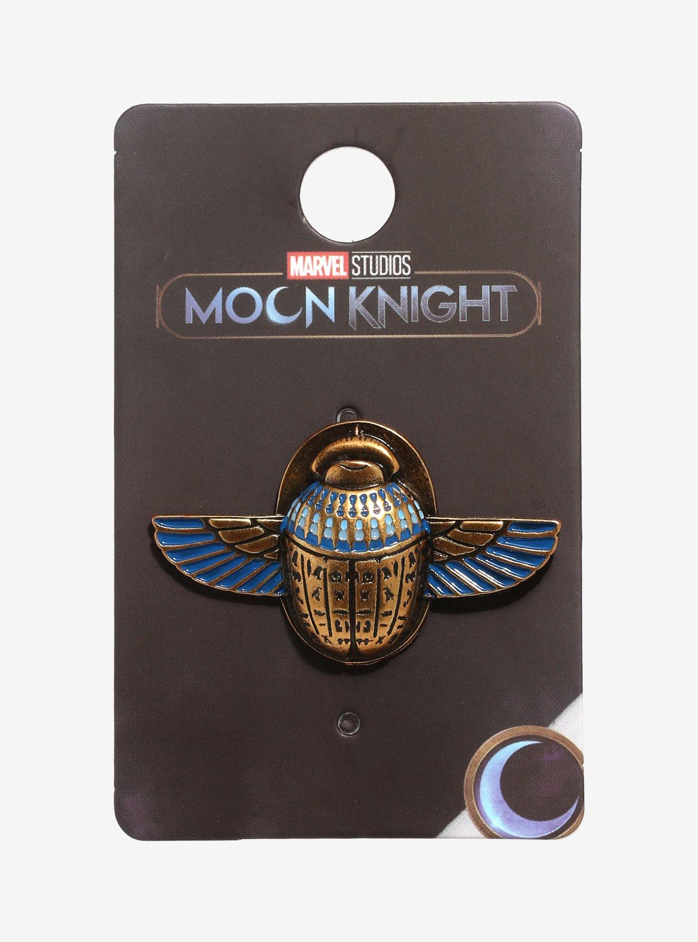 Marvel Moon Knight Winged Scarab Beetle Enamel Pin | Hot Topic