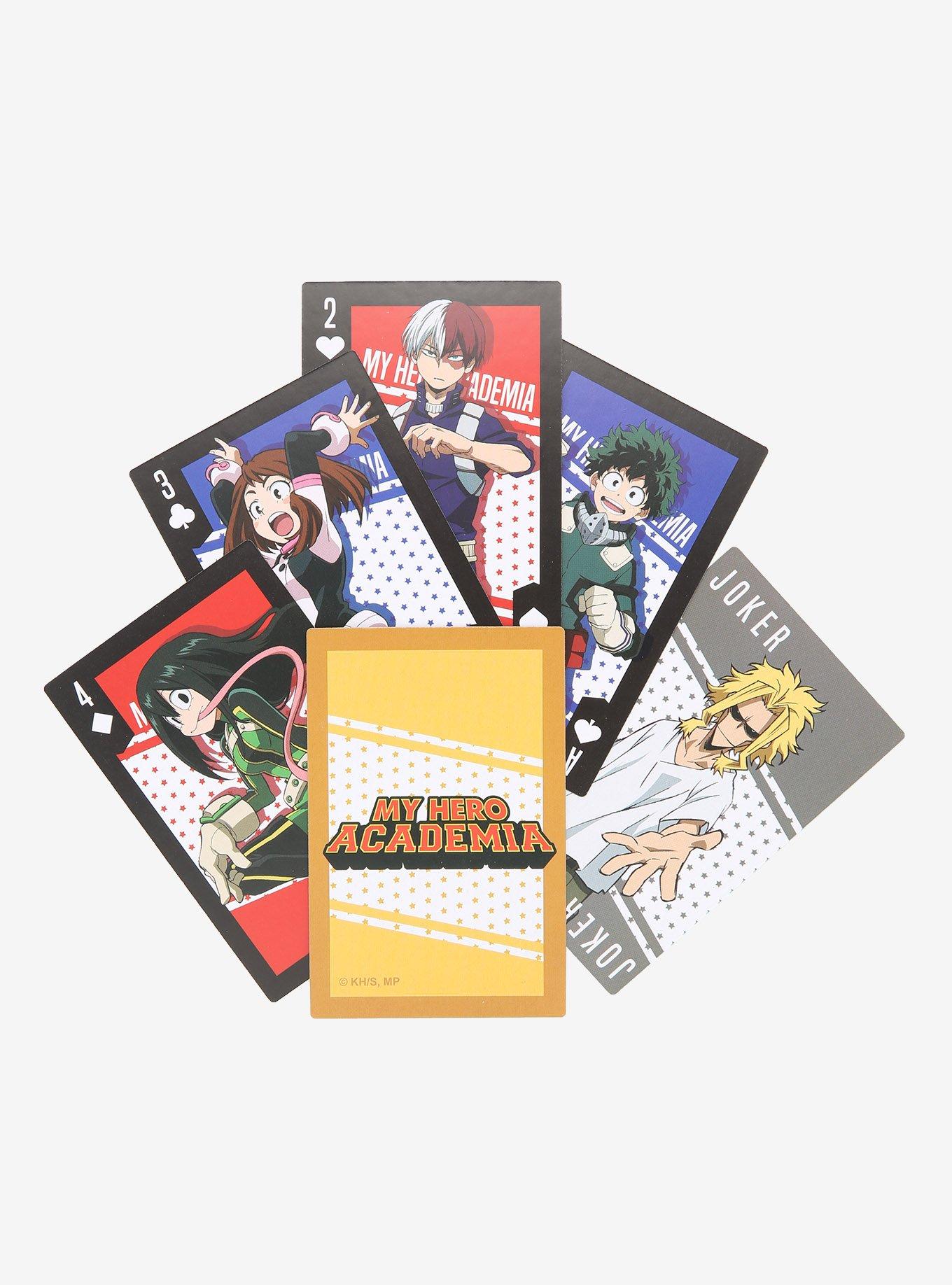 My Hero Academia Character Playing Cards | Hot Topic