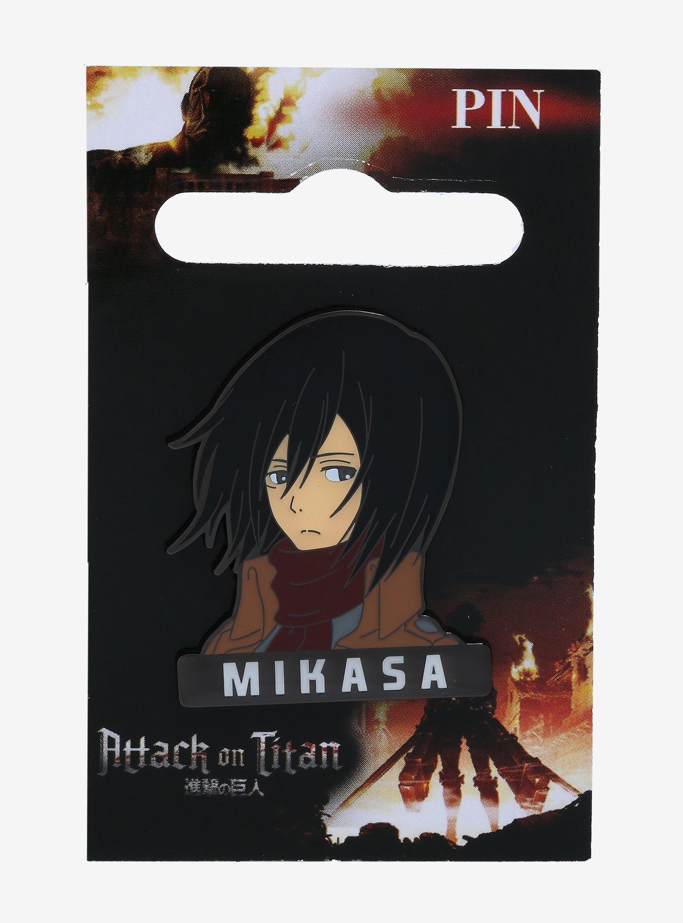 Attack on Titan Mikasa Enamel Pin - BoxLunch Exclusive | BoxLunch