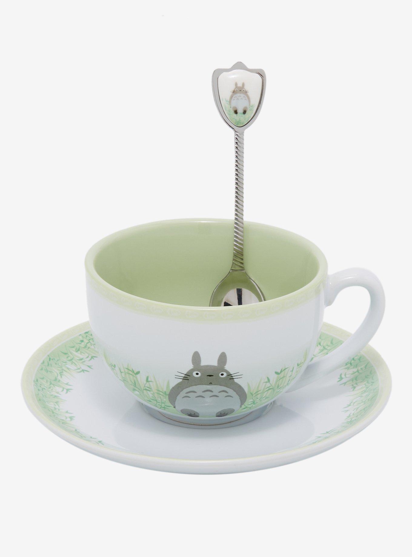 Studio Ghibli My Neighbor Totoro Teacup & Spoon Set - BoxLunch ...