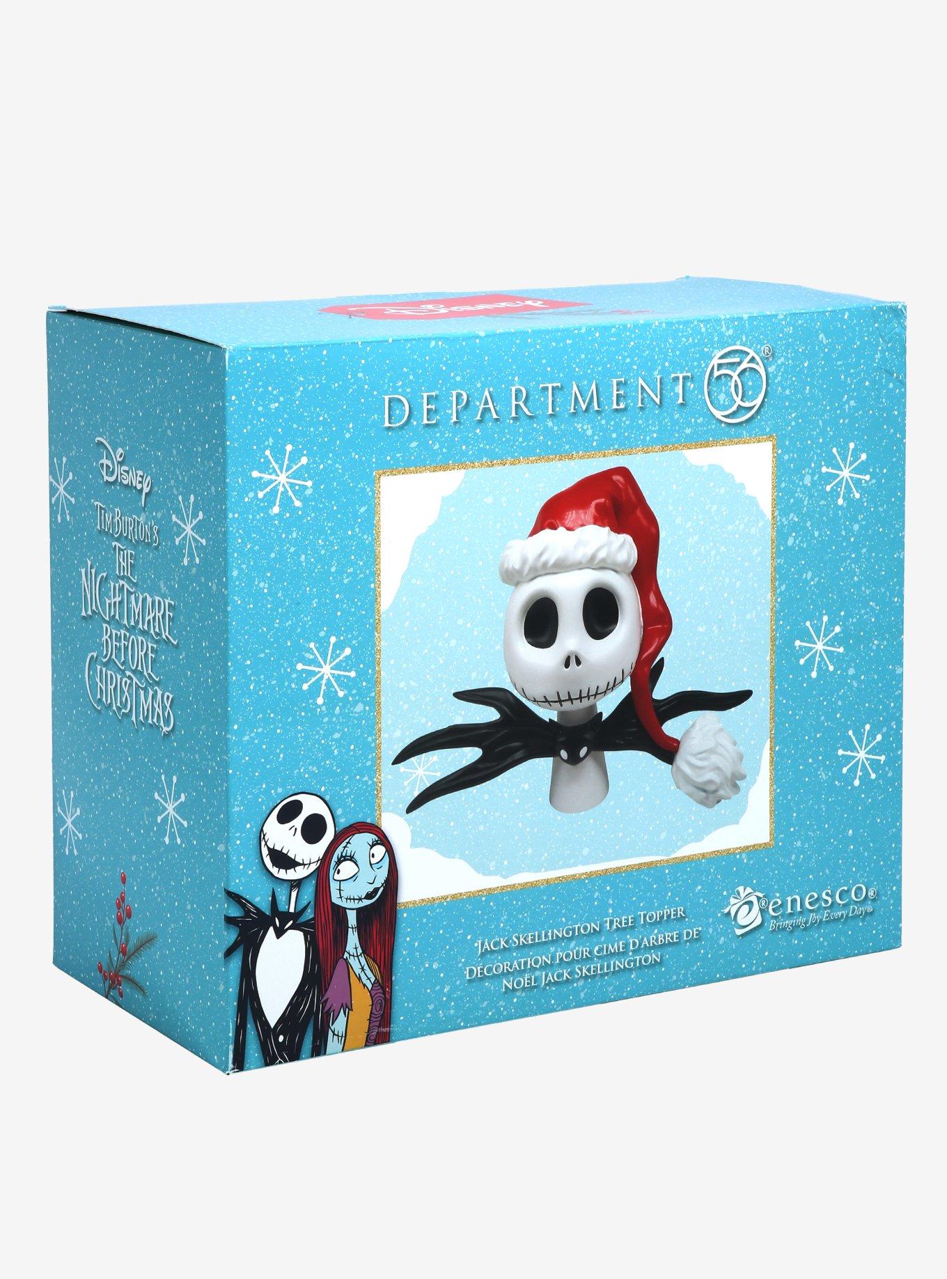Disney The Nightmare Before Christmas Jack Skellington Tree Topper ...