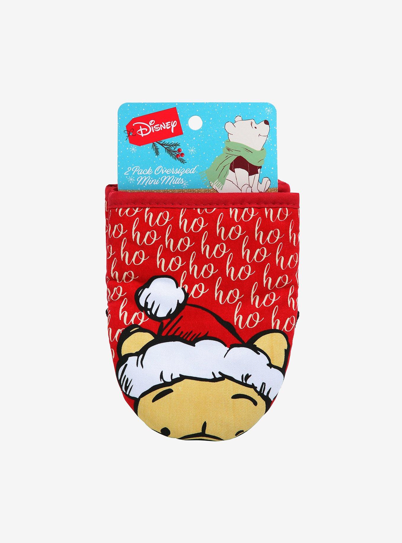 Disney Winnie The Pooh Santa Pooh Mini Oven Mitts Set | Hot Topic