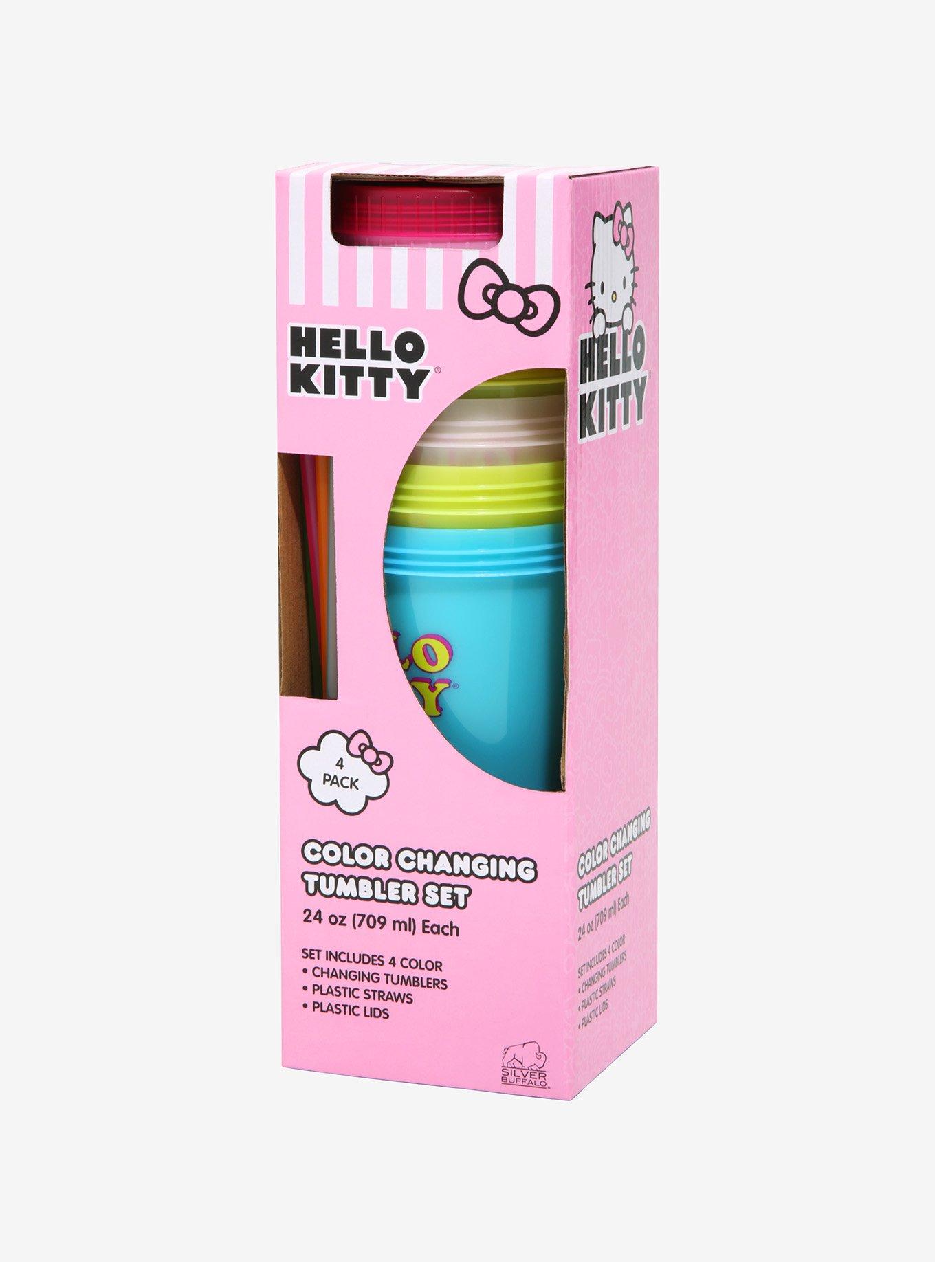 Hello Kitty Color-Changing Acrylic Travel Cup Set | Hot Topic