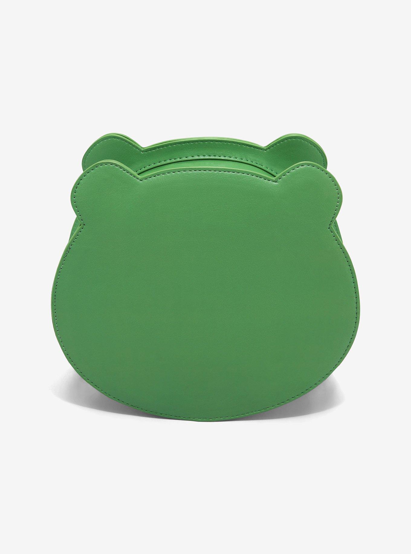 Frog Pin Collector Figural Crossbody Bag | Hot Topic