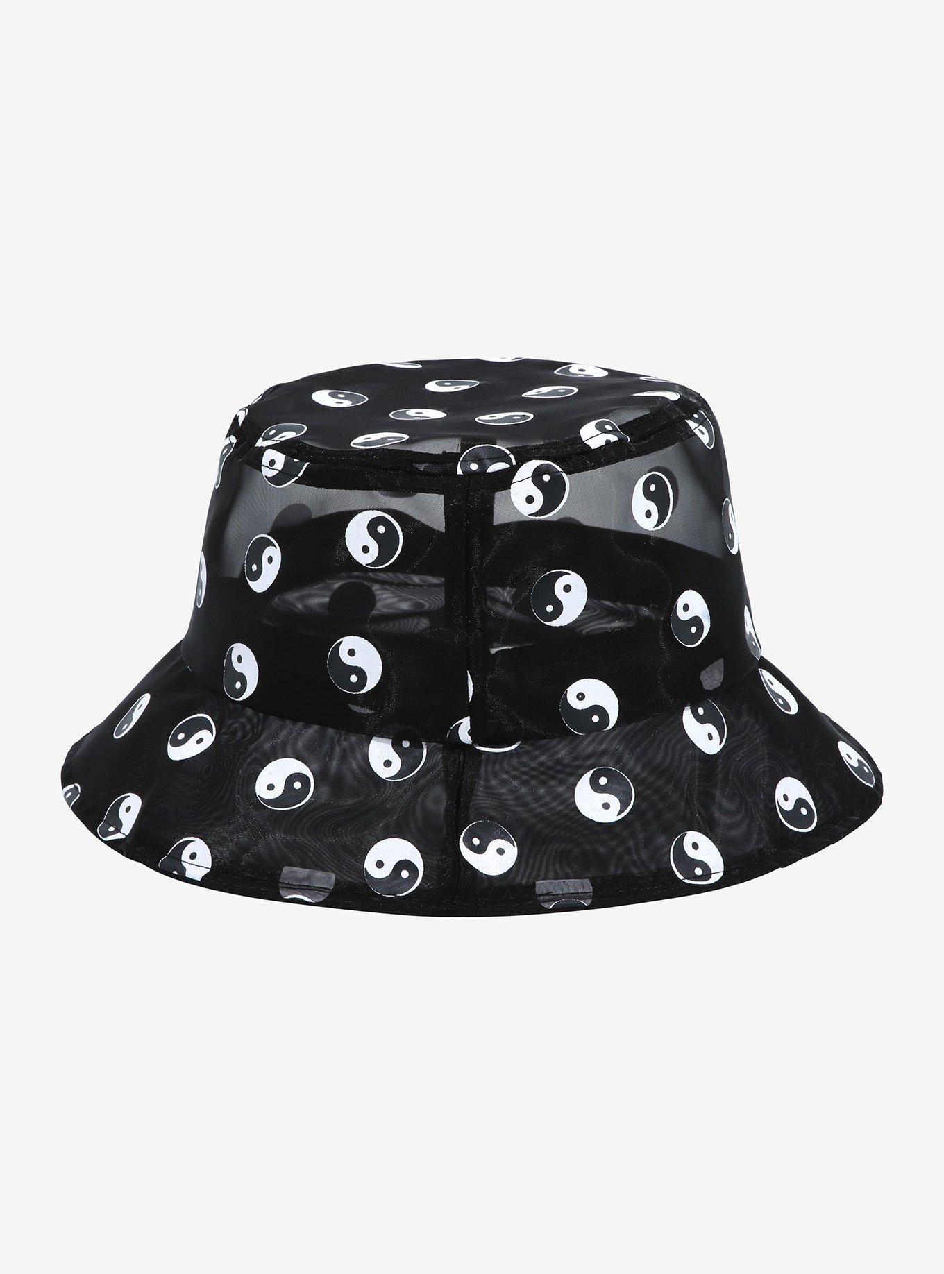Yin-Yang Sheer Bucket Hat | Hot Topic