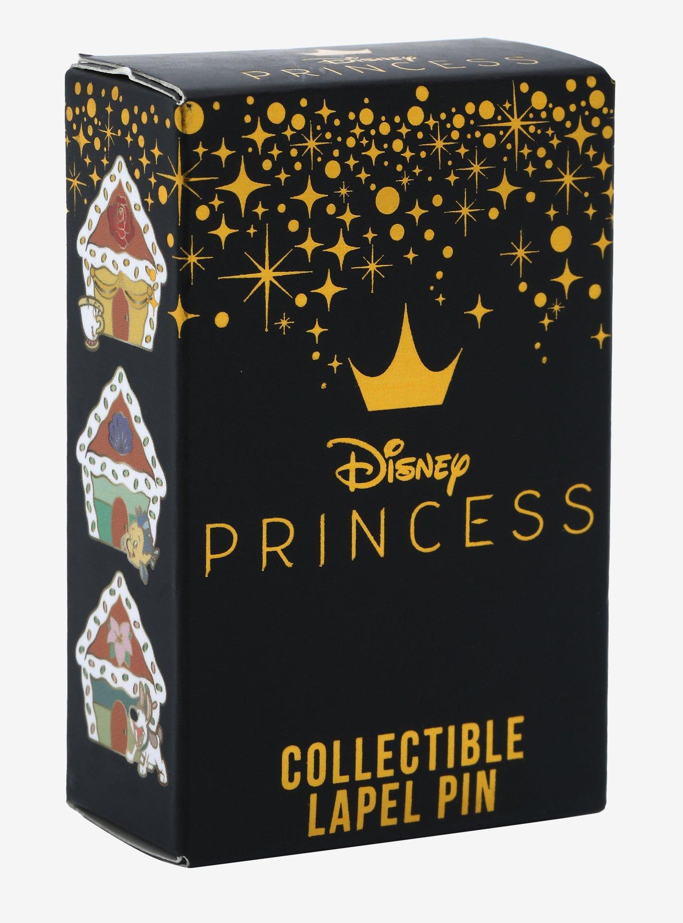Disney Princess Character Gingerbread House Blind Box Enamel Pin ...