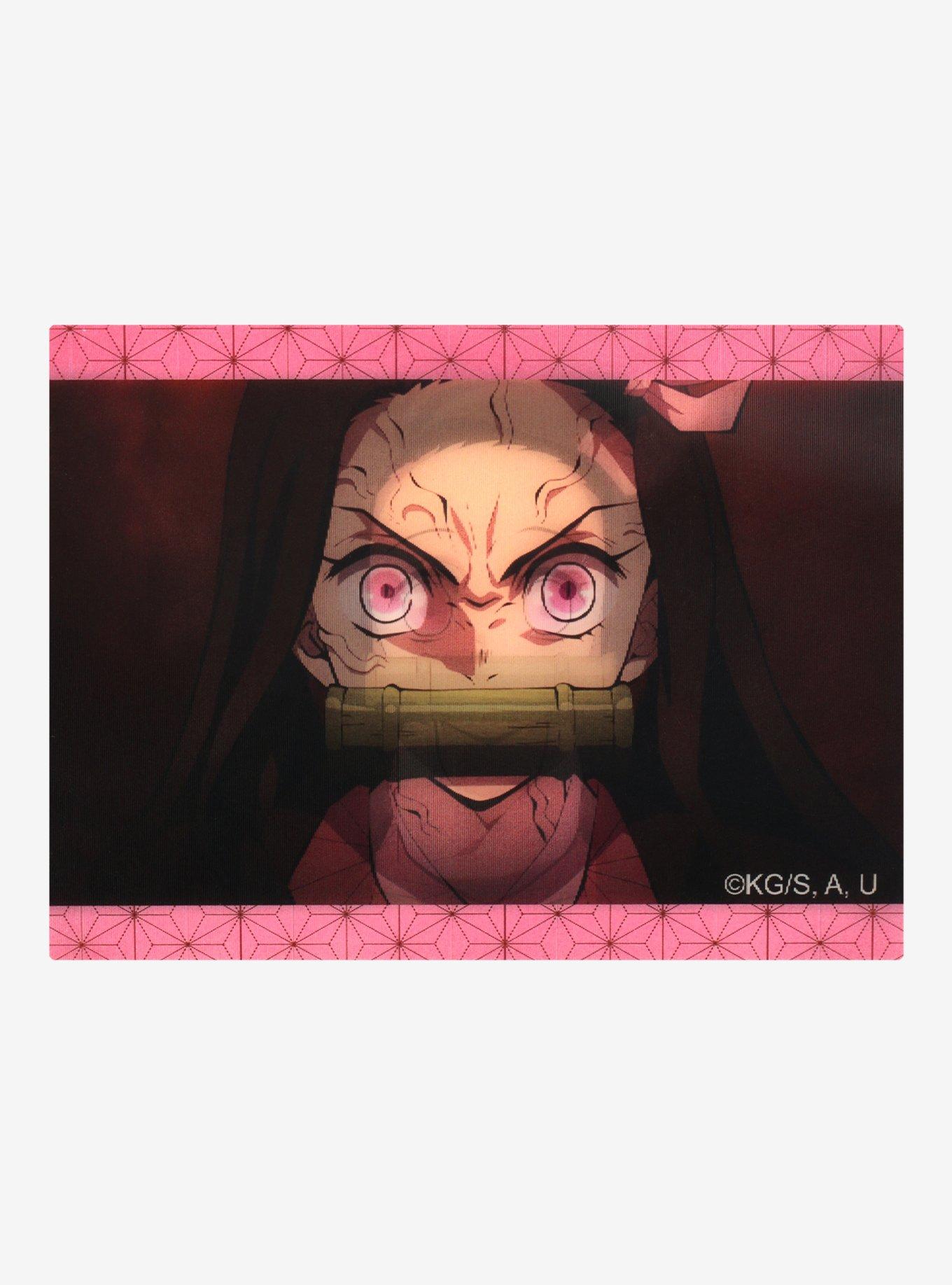 Demon Slayer: Kimetsu no Yaiba Nezuko Kamada Portrait Lenticular ...