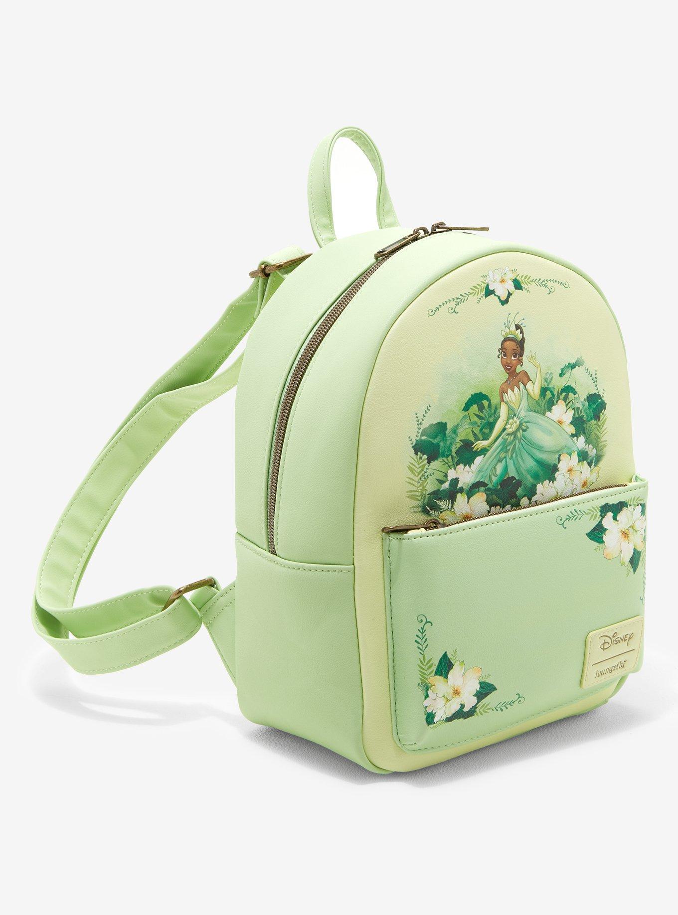 Loungefly Disney The Princess And The Frog Tiana Floral Mini Backpack ...