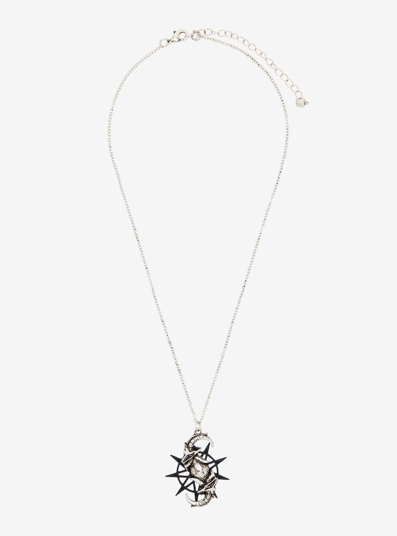 Slipknot Nonagram Logo Pendant Necklace | Hot Topic
