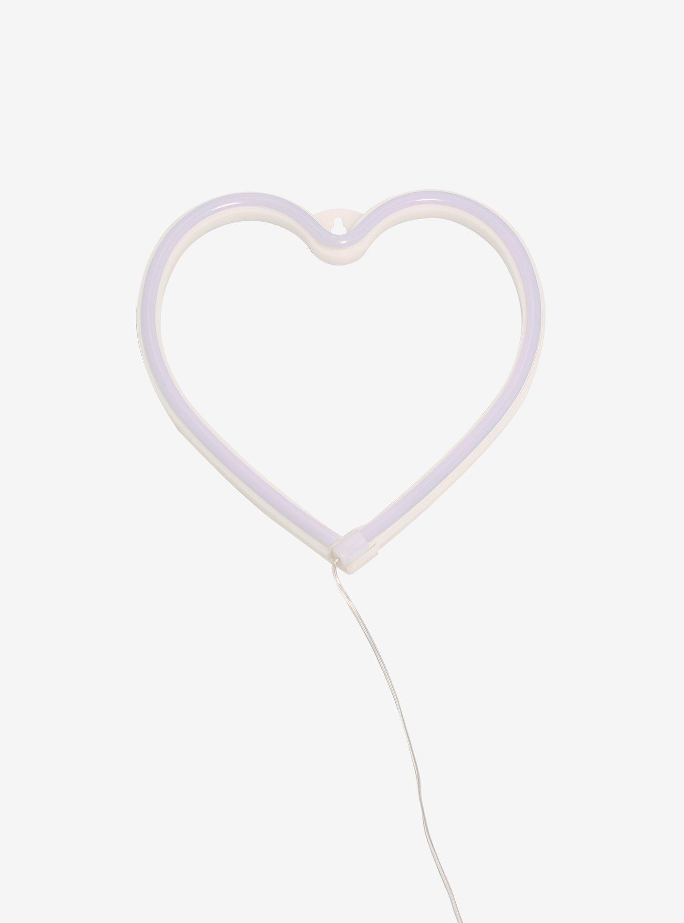 Pink Heart LED Neon Light | Hot Topic