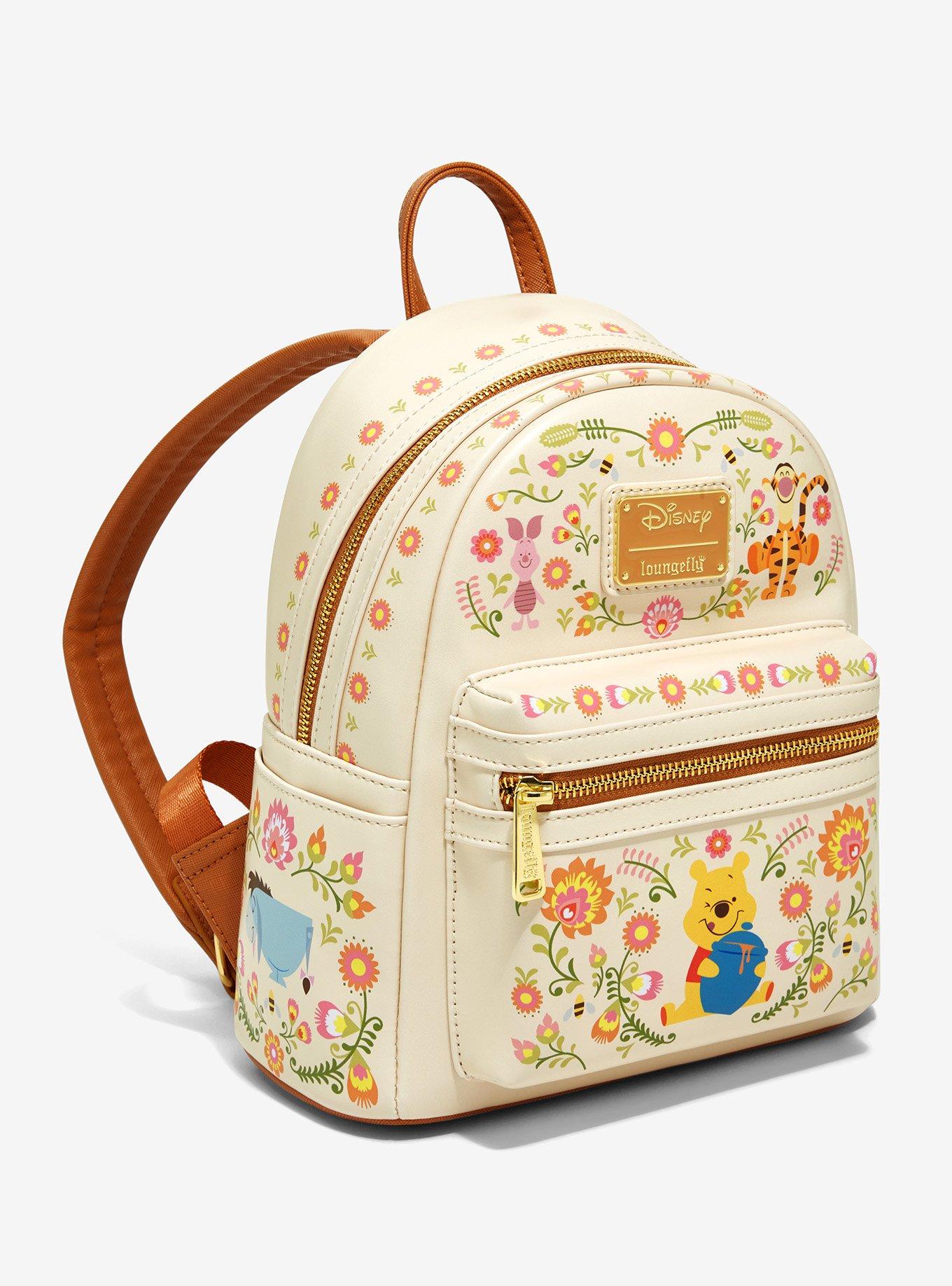 Loungefly Disney Winnie the Pooh Folkart Mini Backpack | BoxLunch