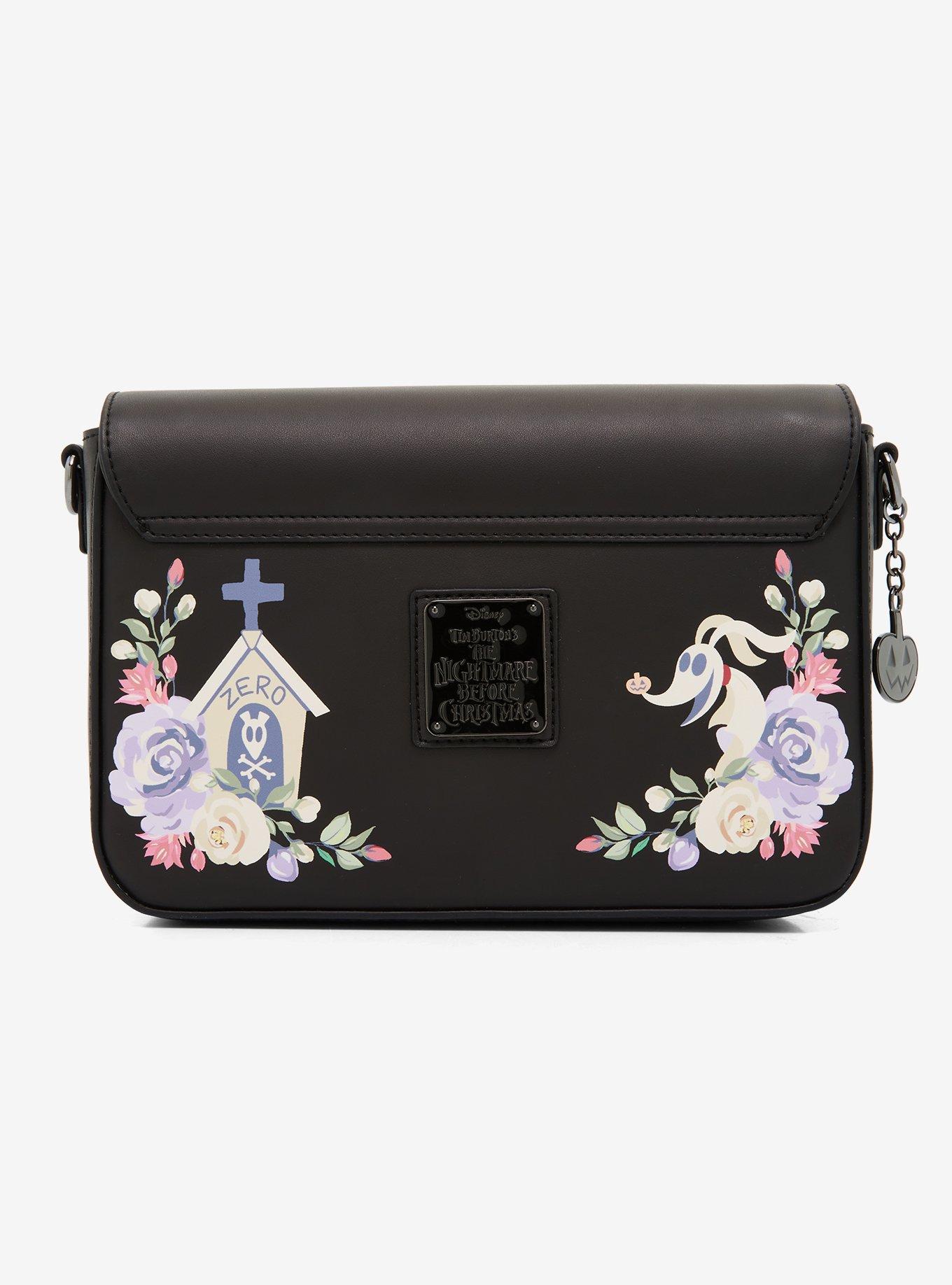 Loungefly Disney The Nightmare Before Christmas Floral Zero Crossbody ...