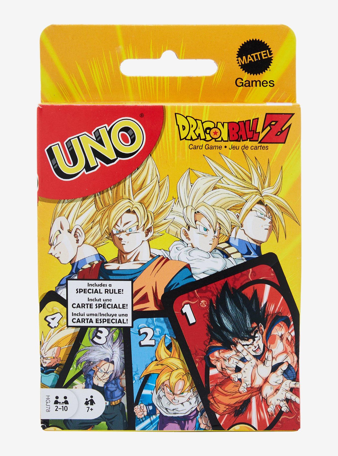 Uno: Dragon Ball Z Edition Card Game | BoxLunch