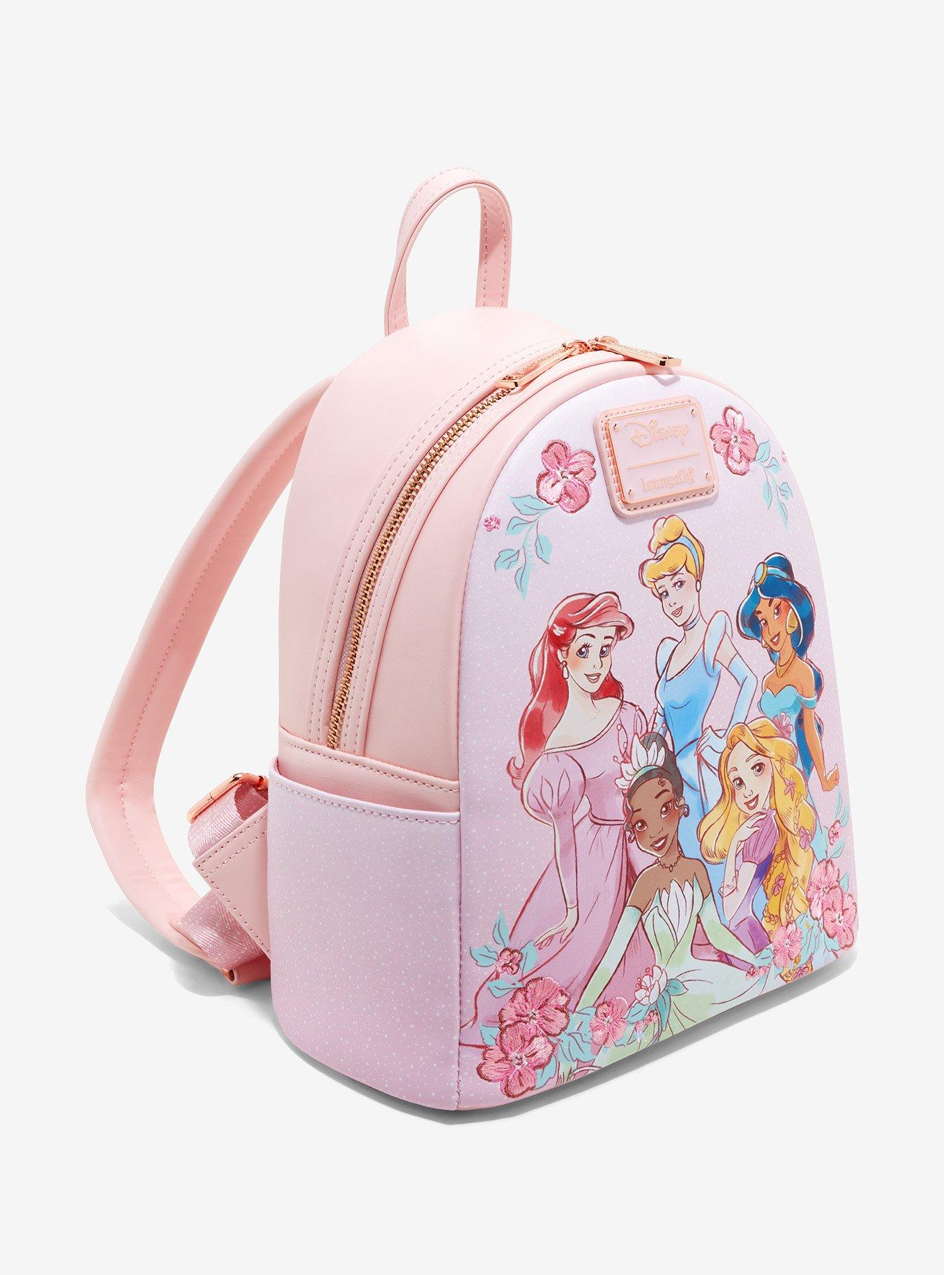 Loungefly Disney Princesses Floral Mini Backpack - BoxLunch Exclusive ...