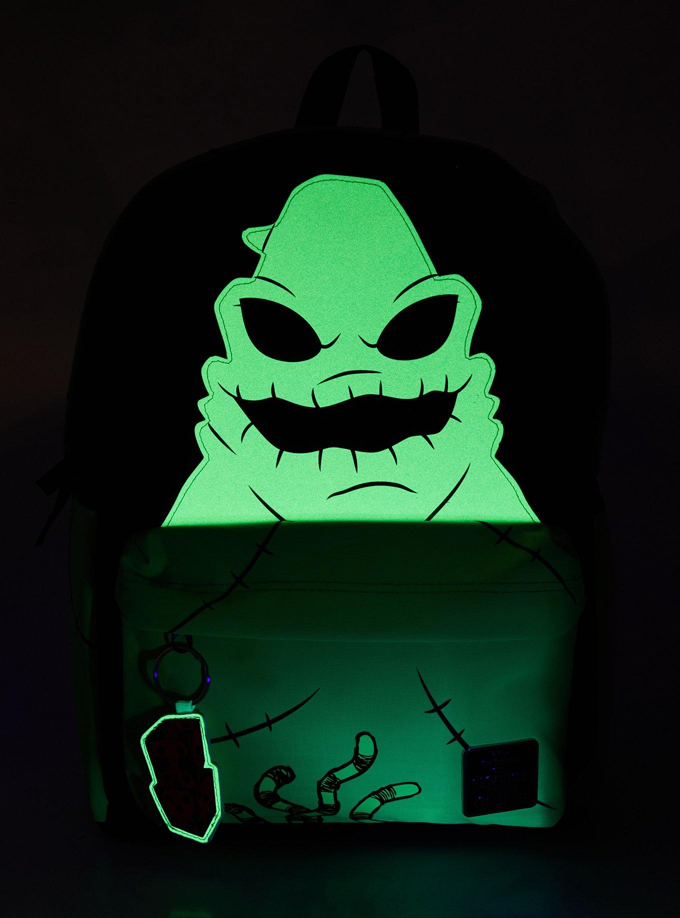 The Nightmare Before Christmas Oogie Boogie Glow-In-The-Dark Backpack ...