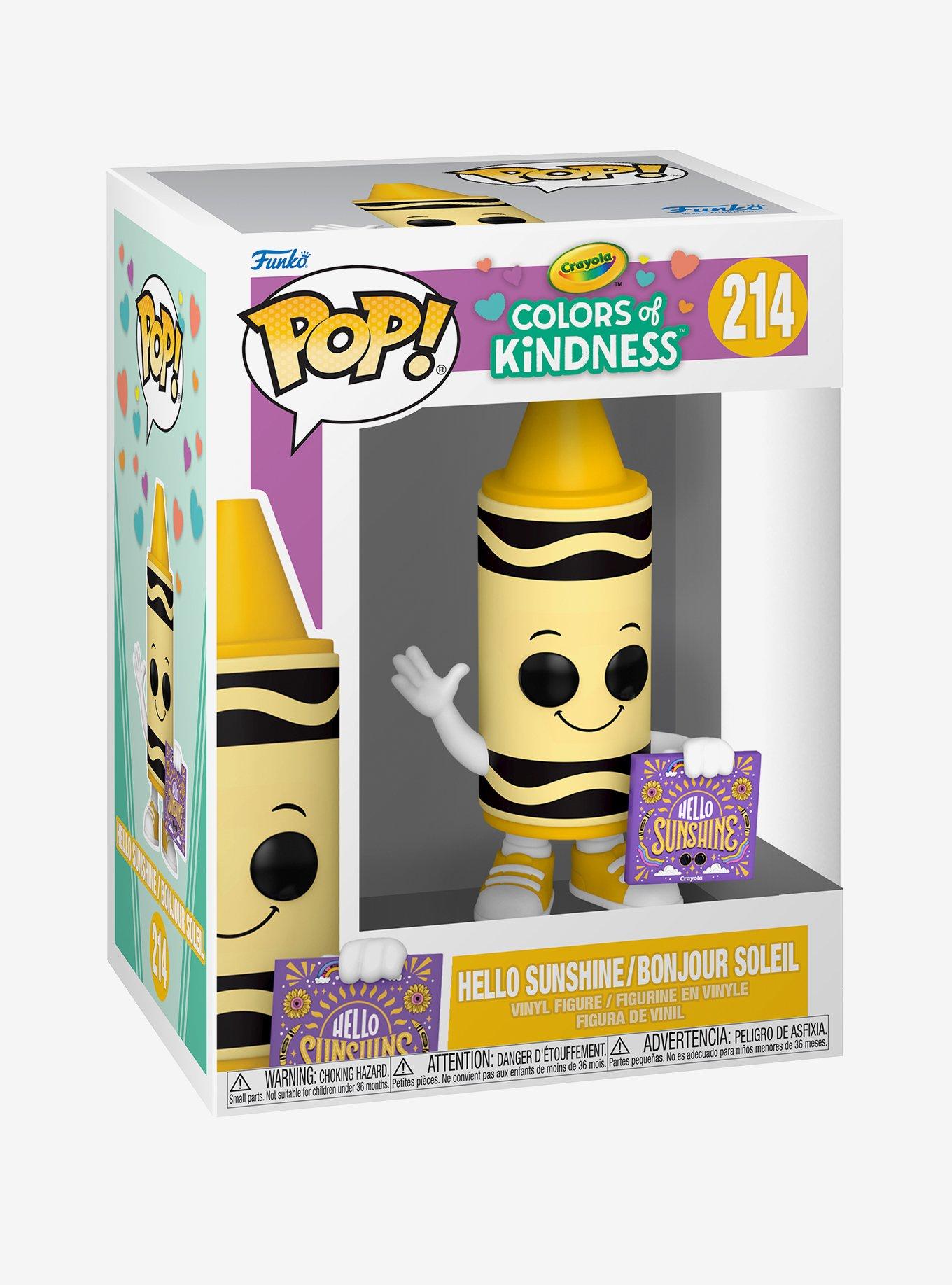 Funko Pop! Crayola Colors of Kindness Hello Sunshine Vinyl Figure ...
