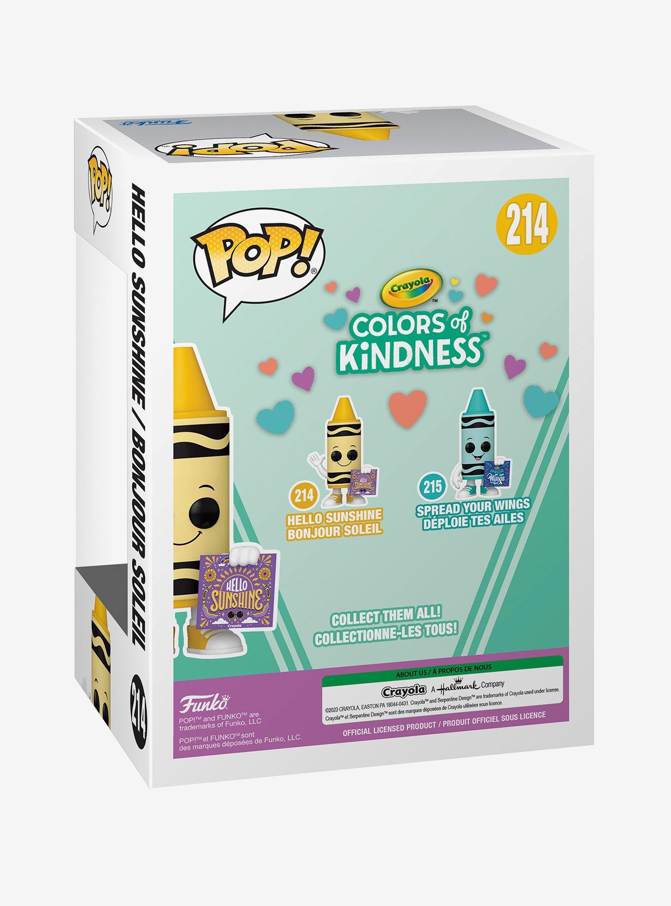 Funko Pop! Crayola Colors of Kindness Hello Sunshine Vinyl Figure ...