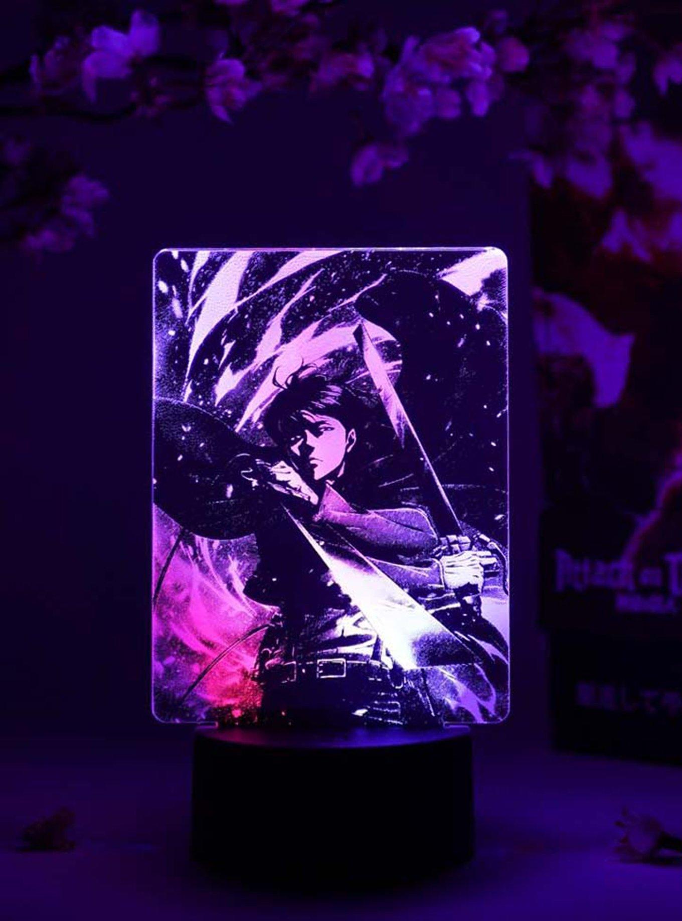 Otaku Lamps Attack On Titan Levi Aero | Hot Topic