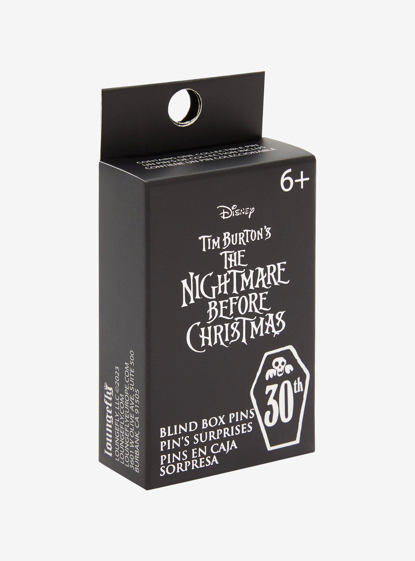 Loungefly The Nightmare Before Christmas Stained Glass Window Blind Box Enamel Pin | Hot Topic