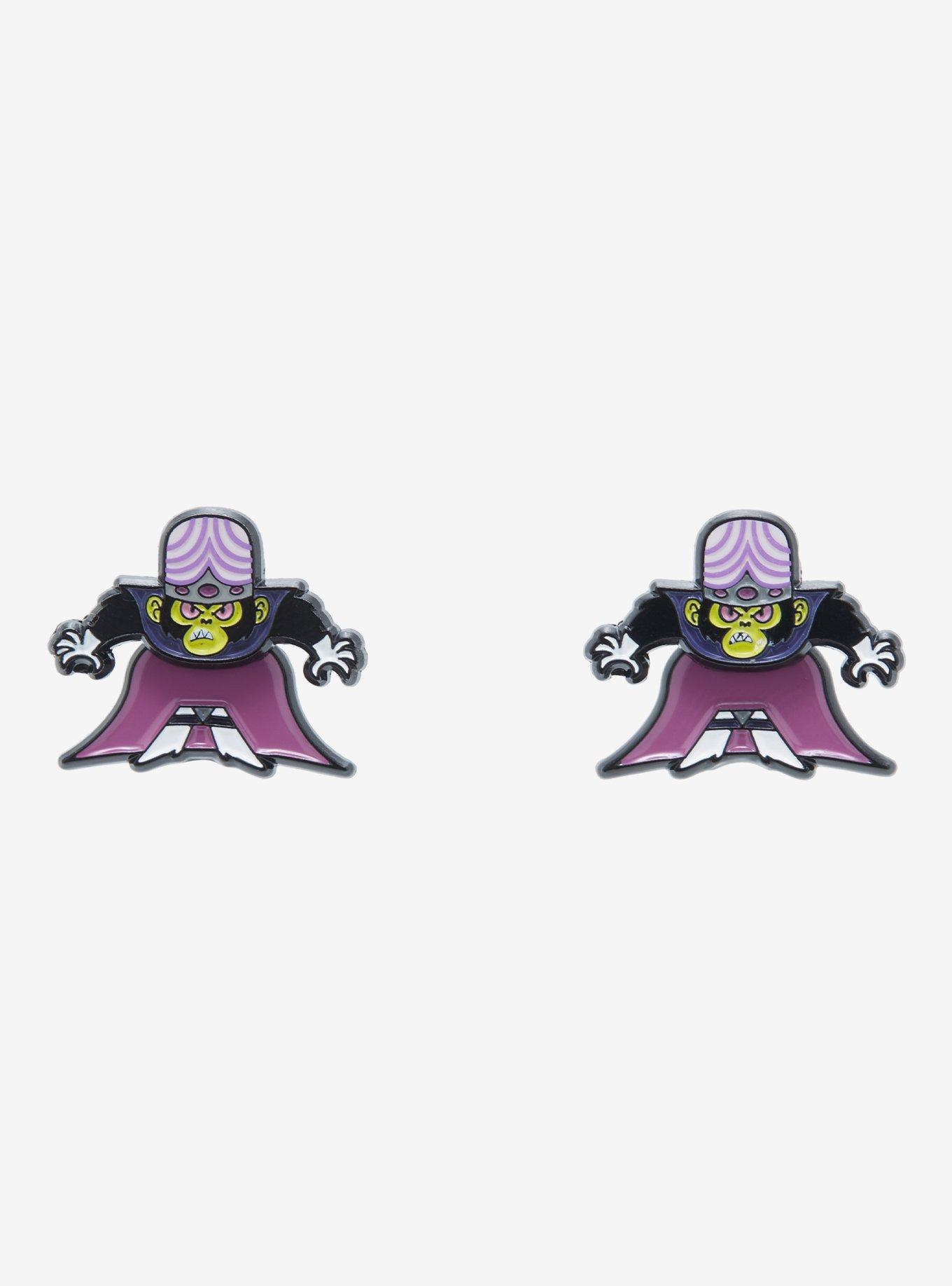 The Powerpuff Girls Mojo Jojo Stud Earrings | Hot Topic