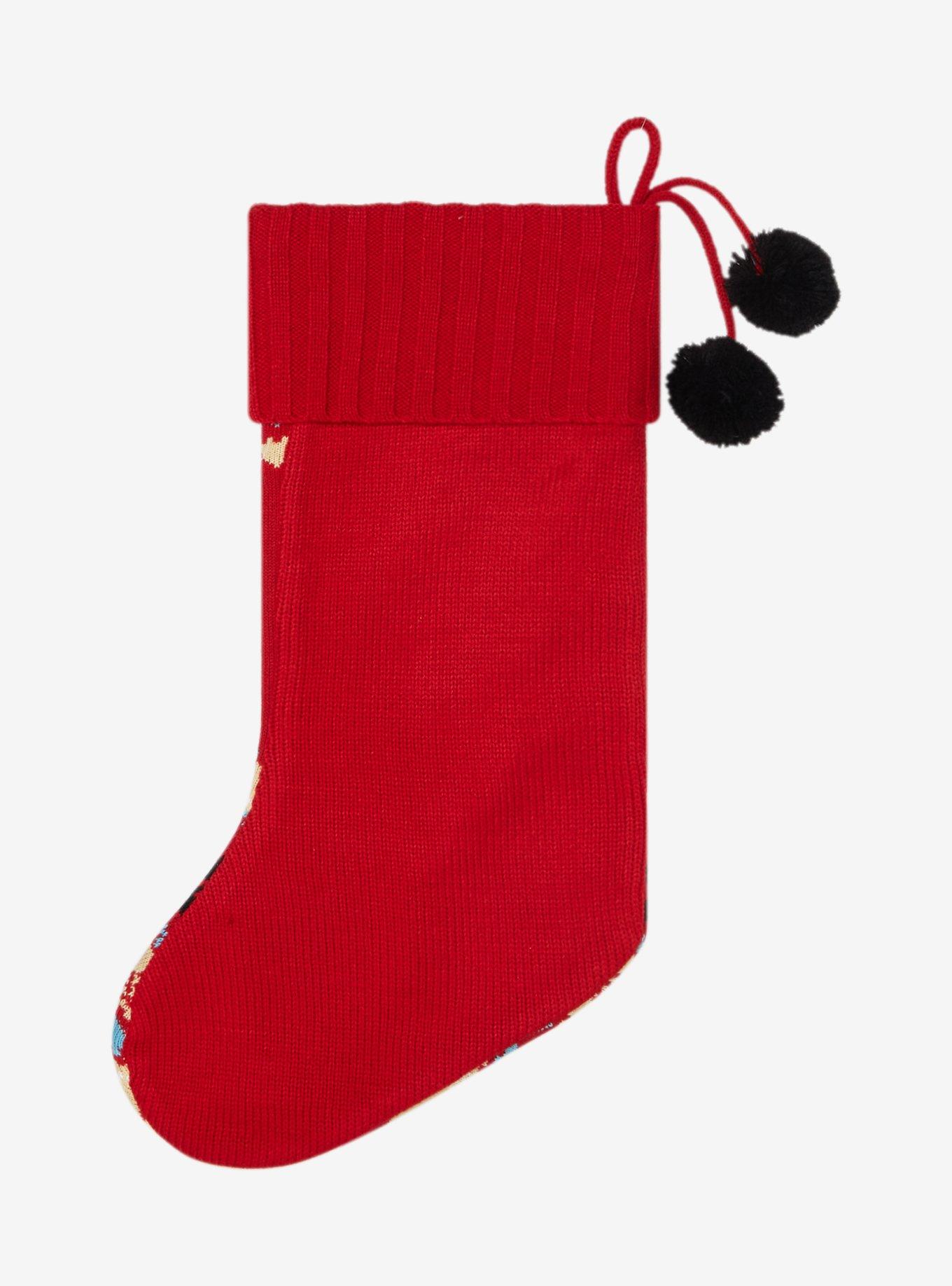 The Nightmare Before Christmas Sally Pom Stocking | Hot Topic