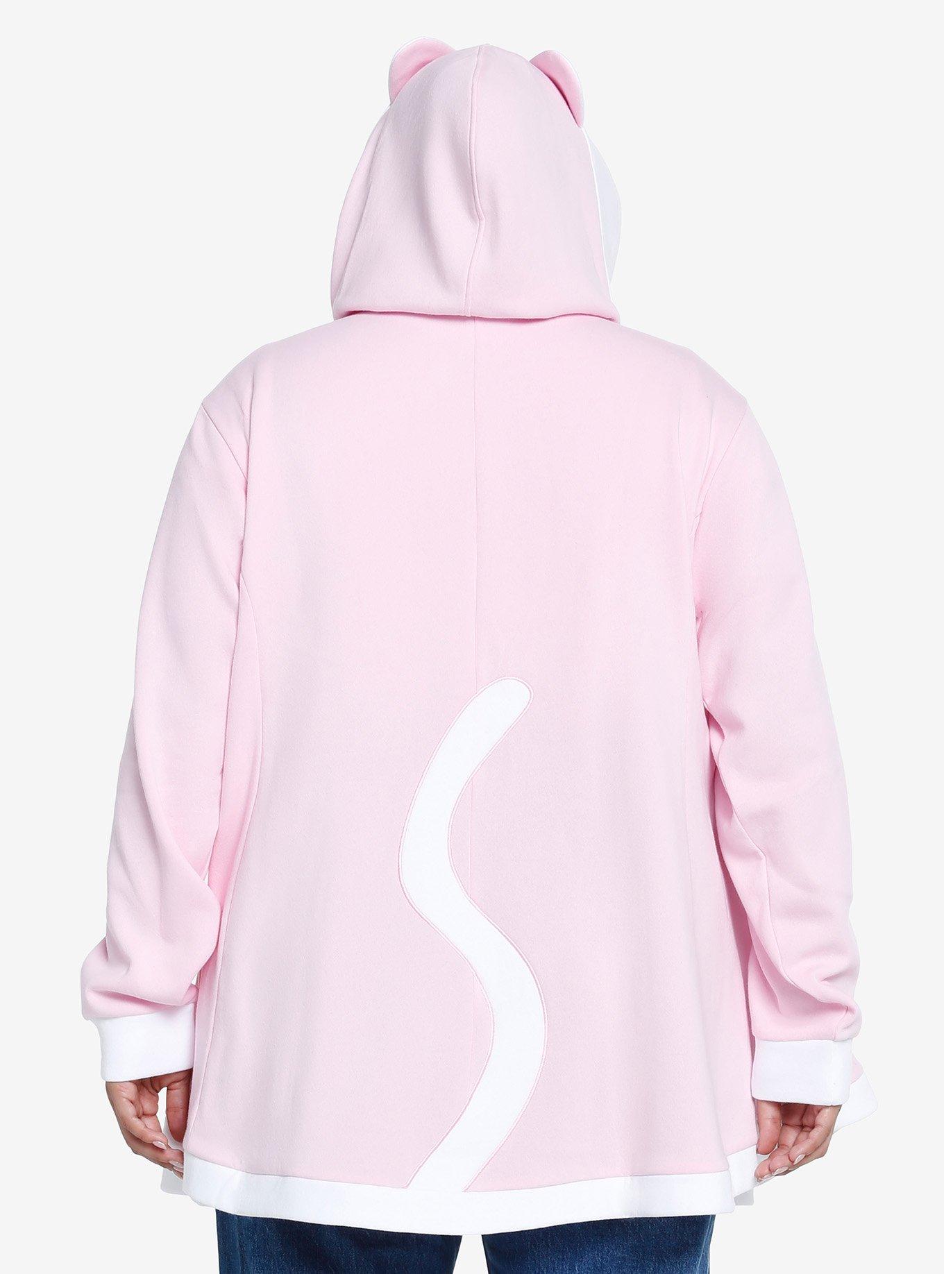 Sweet Society Kawaii Pastel Pink Cat Girls Hoodie Plus Size | Hot Topic