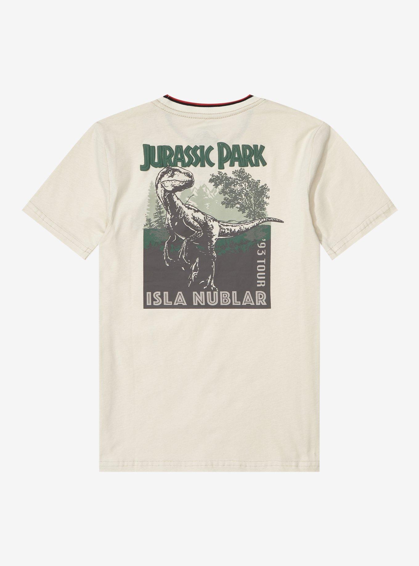 Jurassic Park Velociraptor Print Youth T-Shirt - BoxLunch Exclusive ...