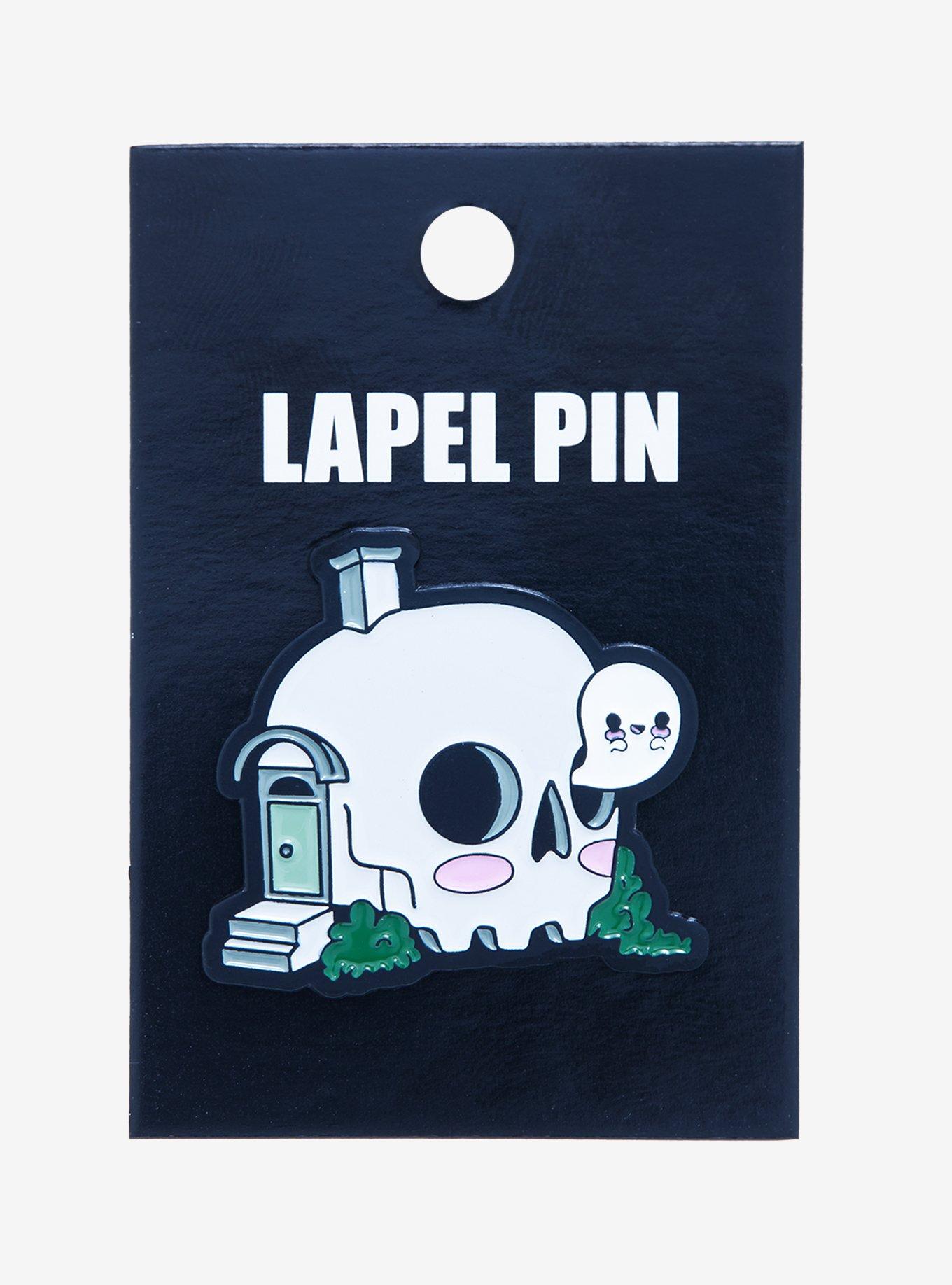 Skull House Enamel Pin | Hot Topic