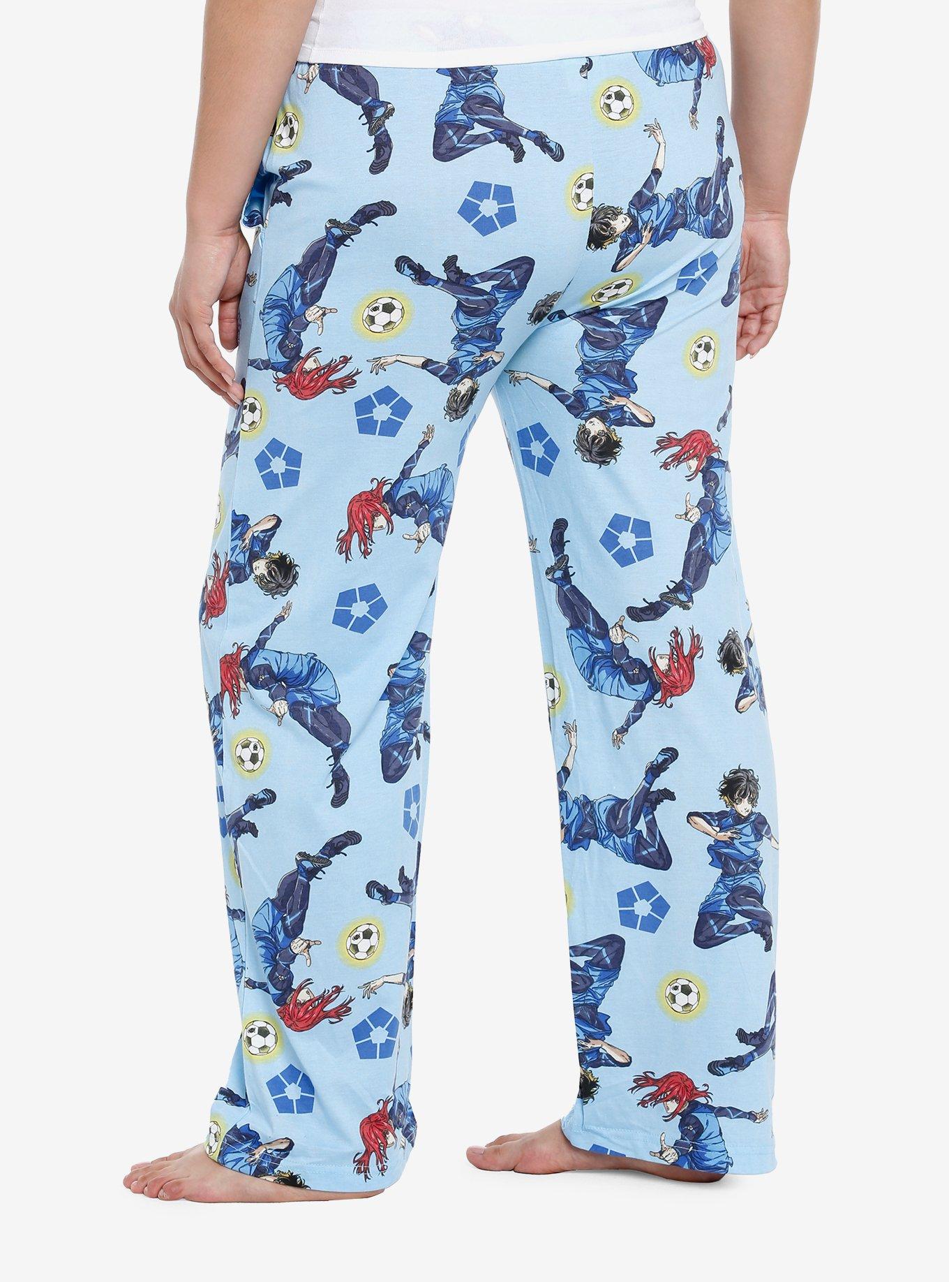 Blue Lock Character Girls Pajama Pants Plus Size | Hot Topic