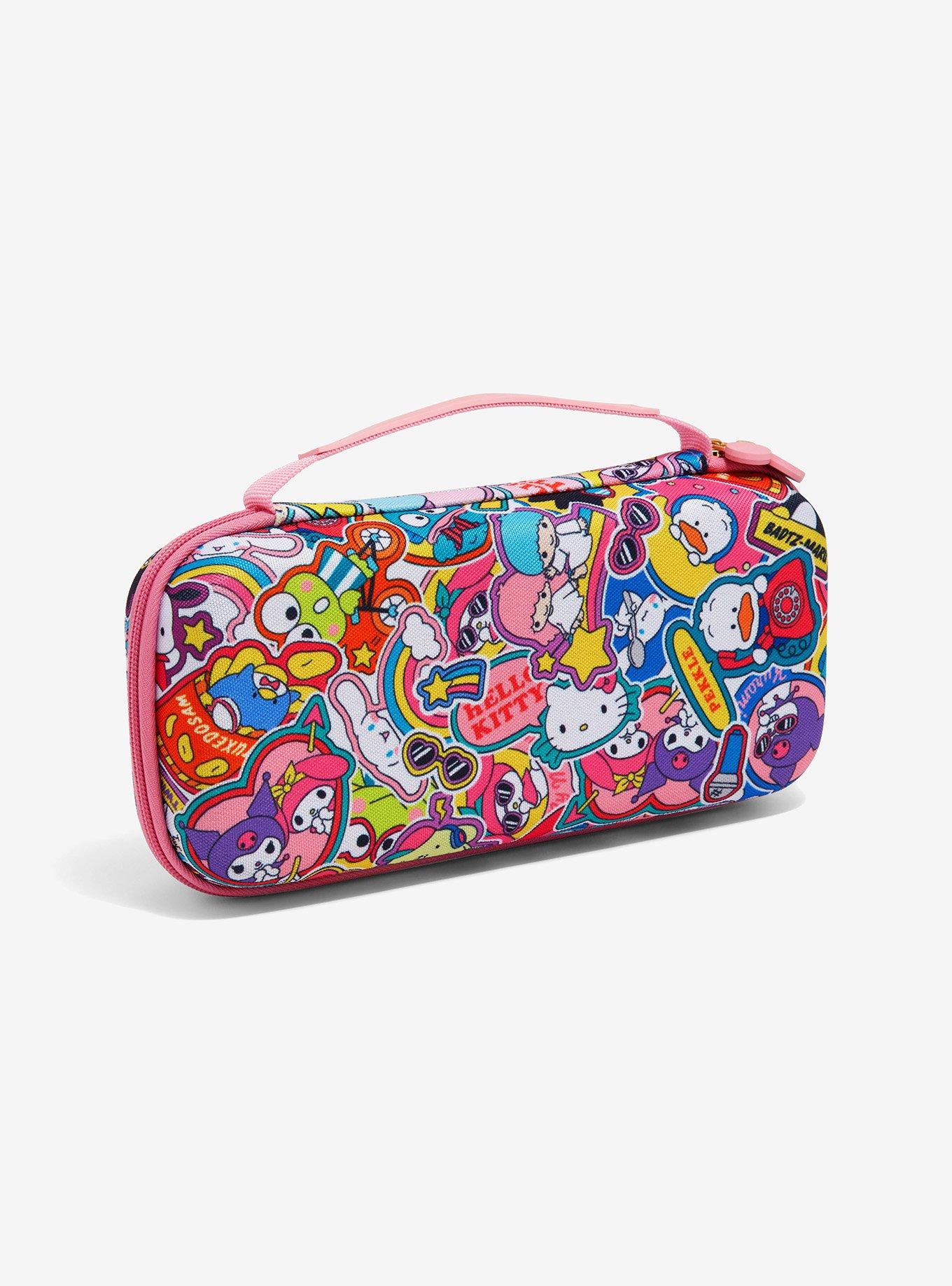 Sanrio Hello Kitty Friends Stickers Allover Print Nintendo Switch Case BoxLunch