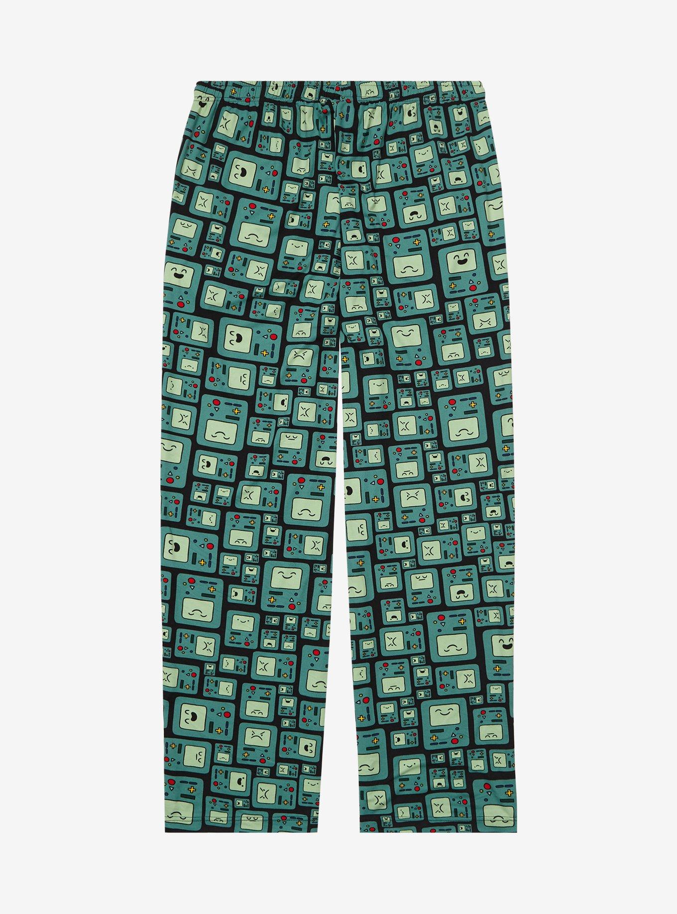 Adventure Time BMO Allover Print Sleep Pants - BoxLunch Exclusive ...