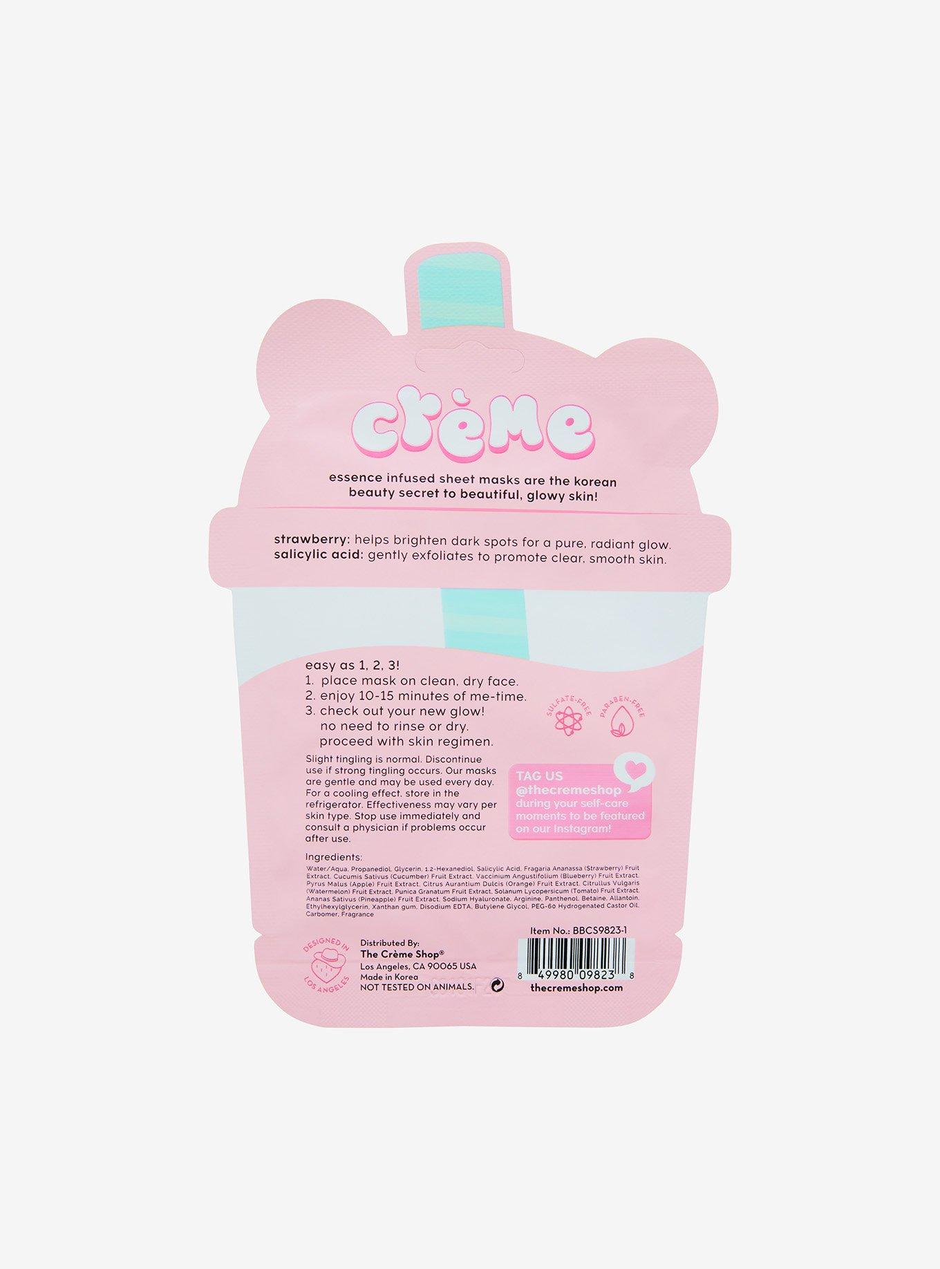 The Creme Shop Beary Boba Facial Sheet Mask | Hot Topic