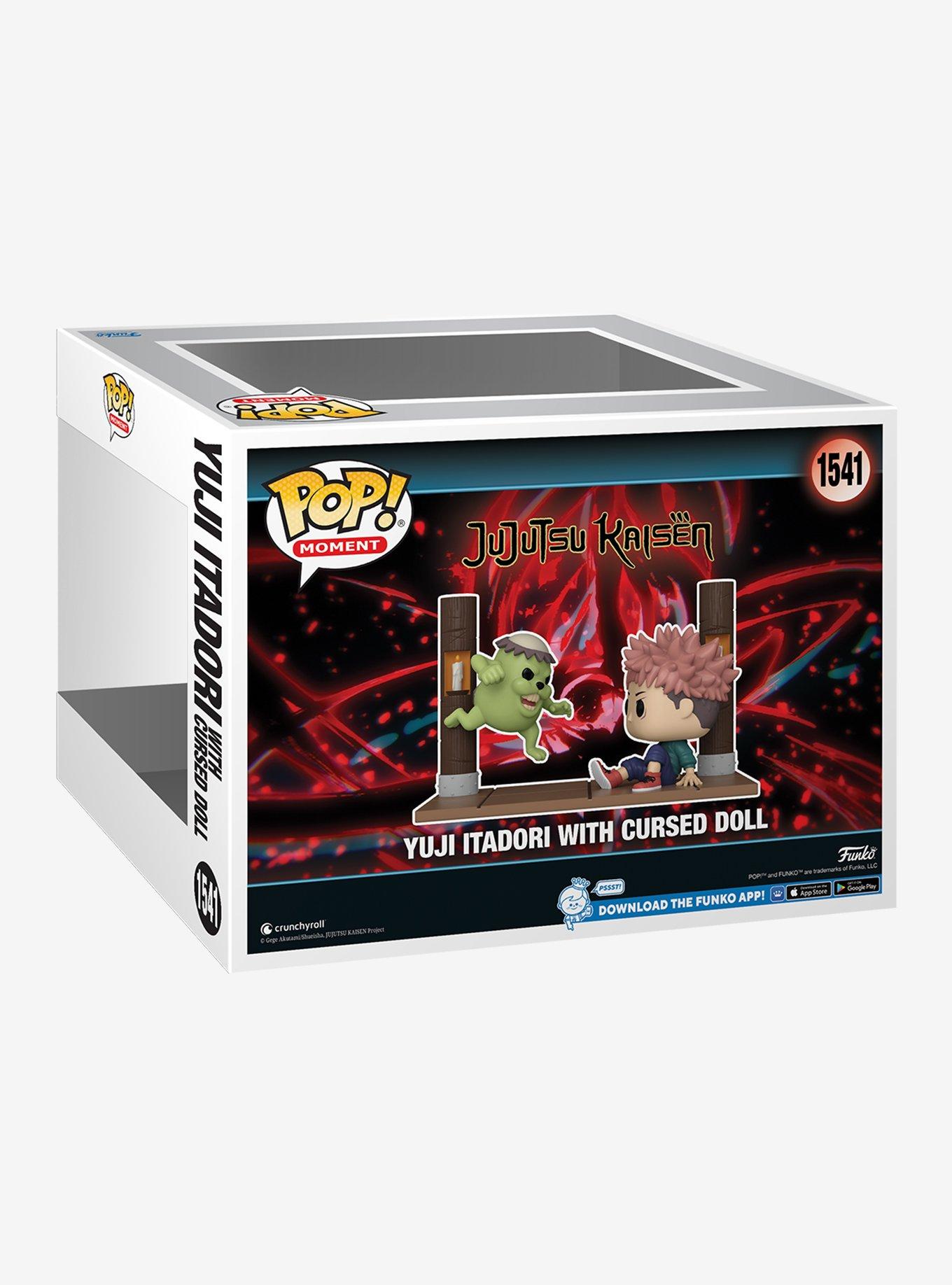 Funko Jujutsu Kaisen Pop! Moment Yuji Itadori With Cursed Doll Vinyl ...