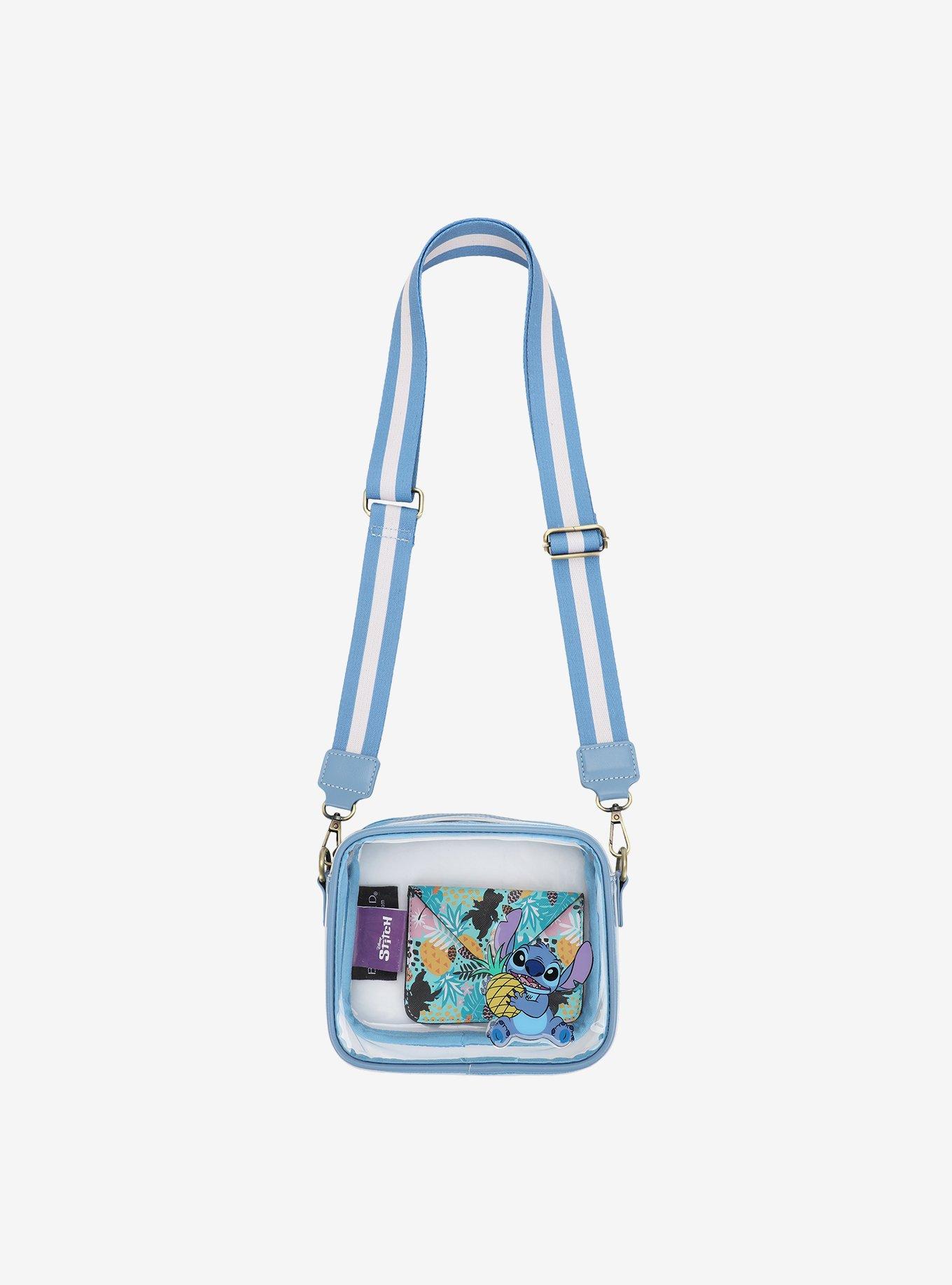 Disney Stitch Clear Crossbody Bag With Cardholder | Her Universe